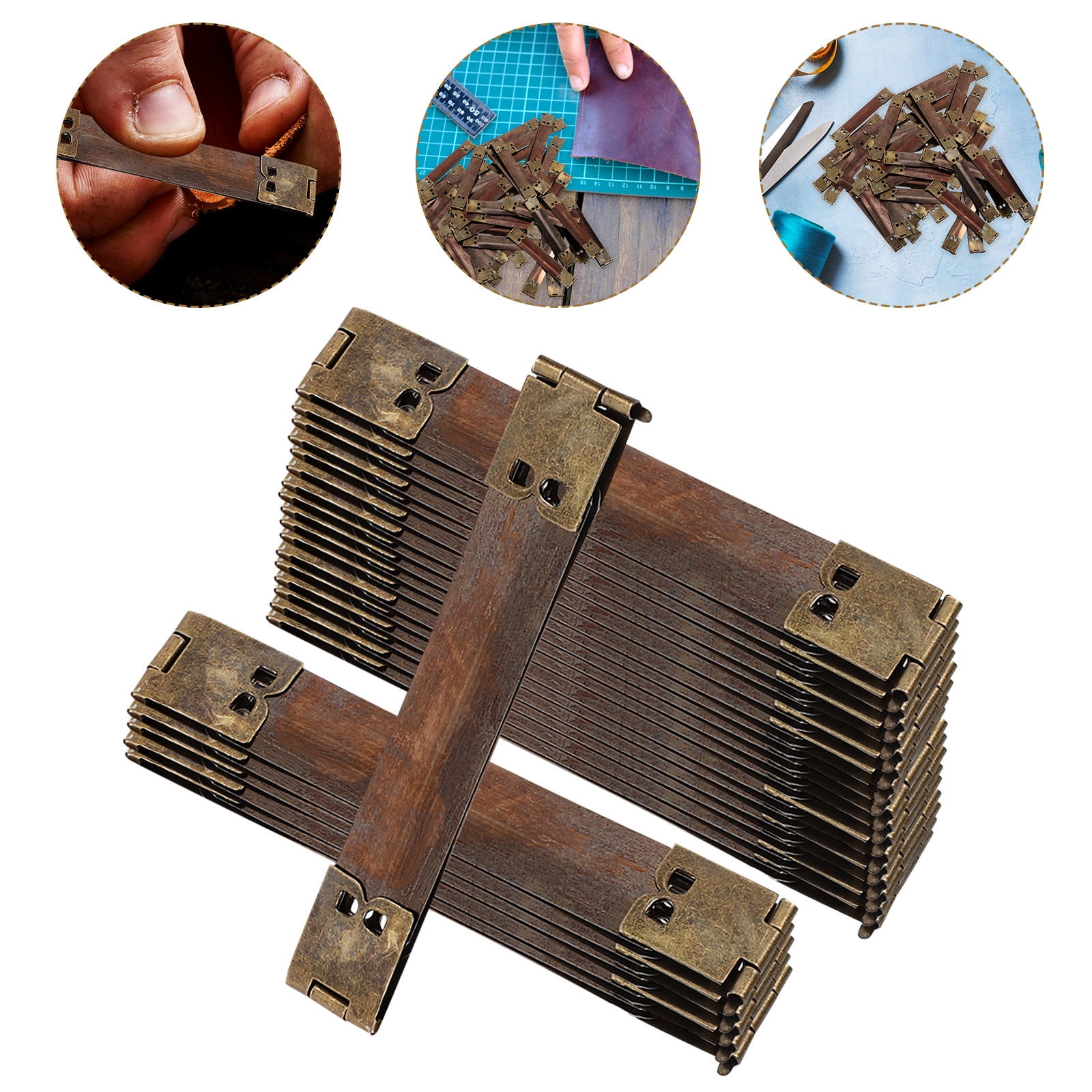 SKISUNO 100Pcs Metal Internal Flex Frames for Purse Closure for Diy ...