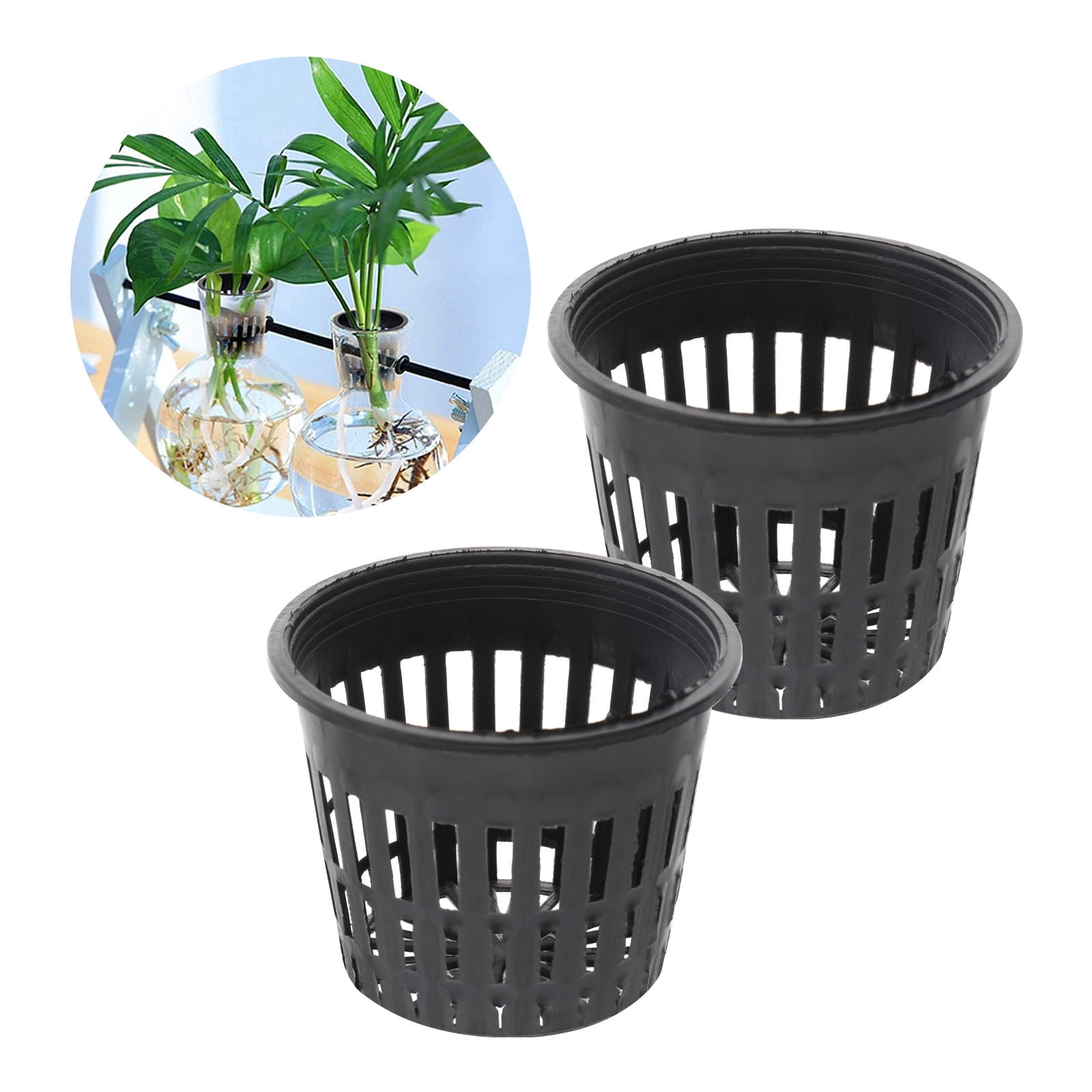 SKISUNO 10Pcs Recycled Plastic Plant Container for Saving Space in ...