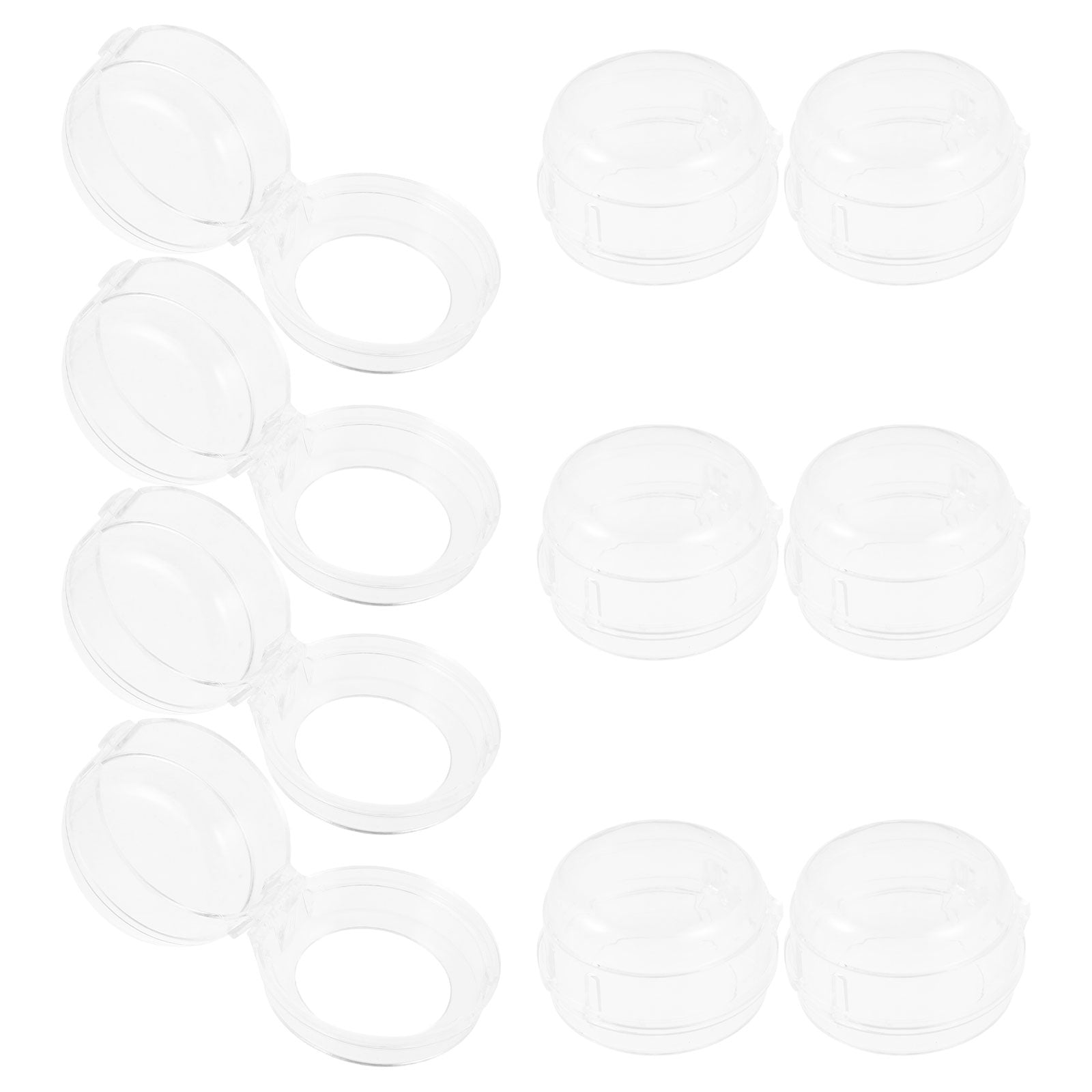SKISUNO 10Pcs Round Gas Stove Knob Safety Covers for Kitchen Stove ...