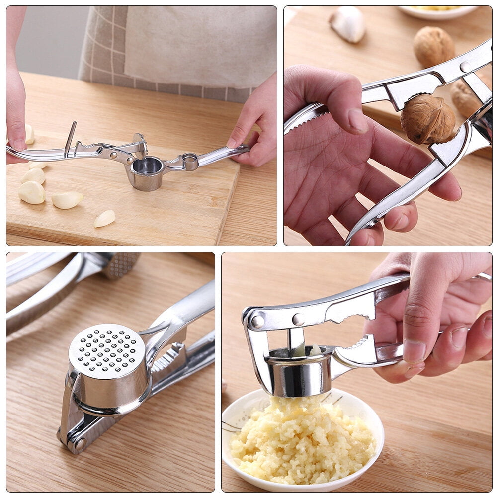 SKISUNO 1Pack Garlic Masher Manual Stainless Steel Garlic Tool for ...