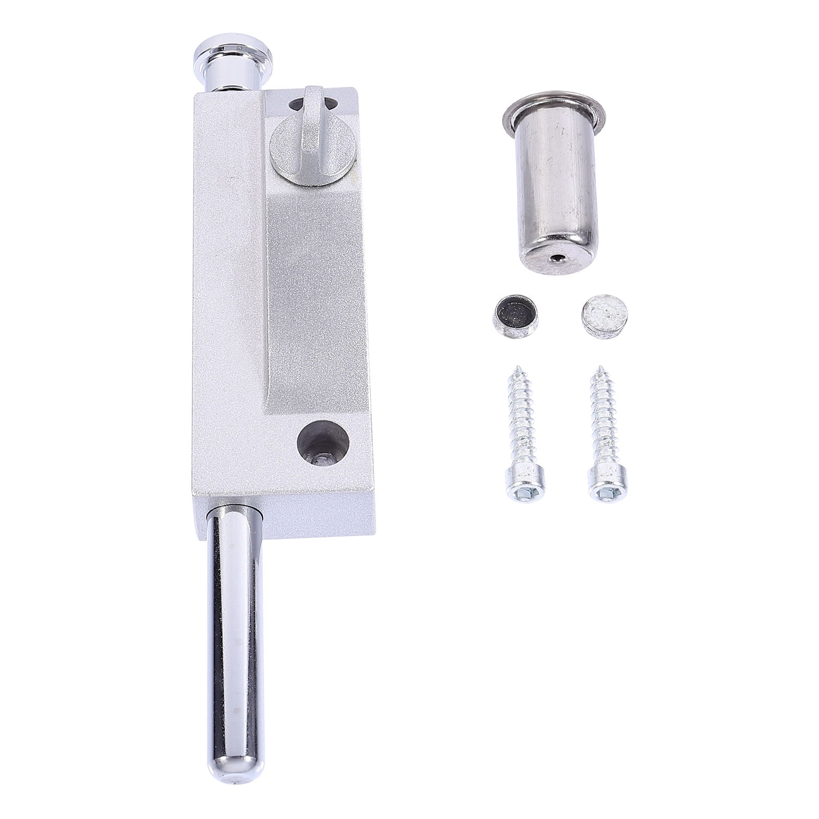 SKISUNO 1Pack Zinc Alloy Square Spring Latch Lock for Wood Door ...