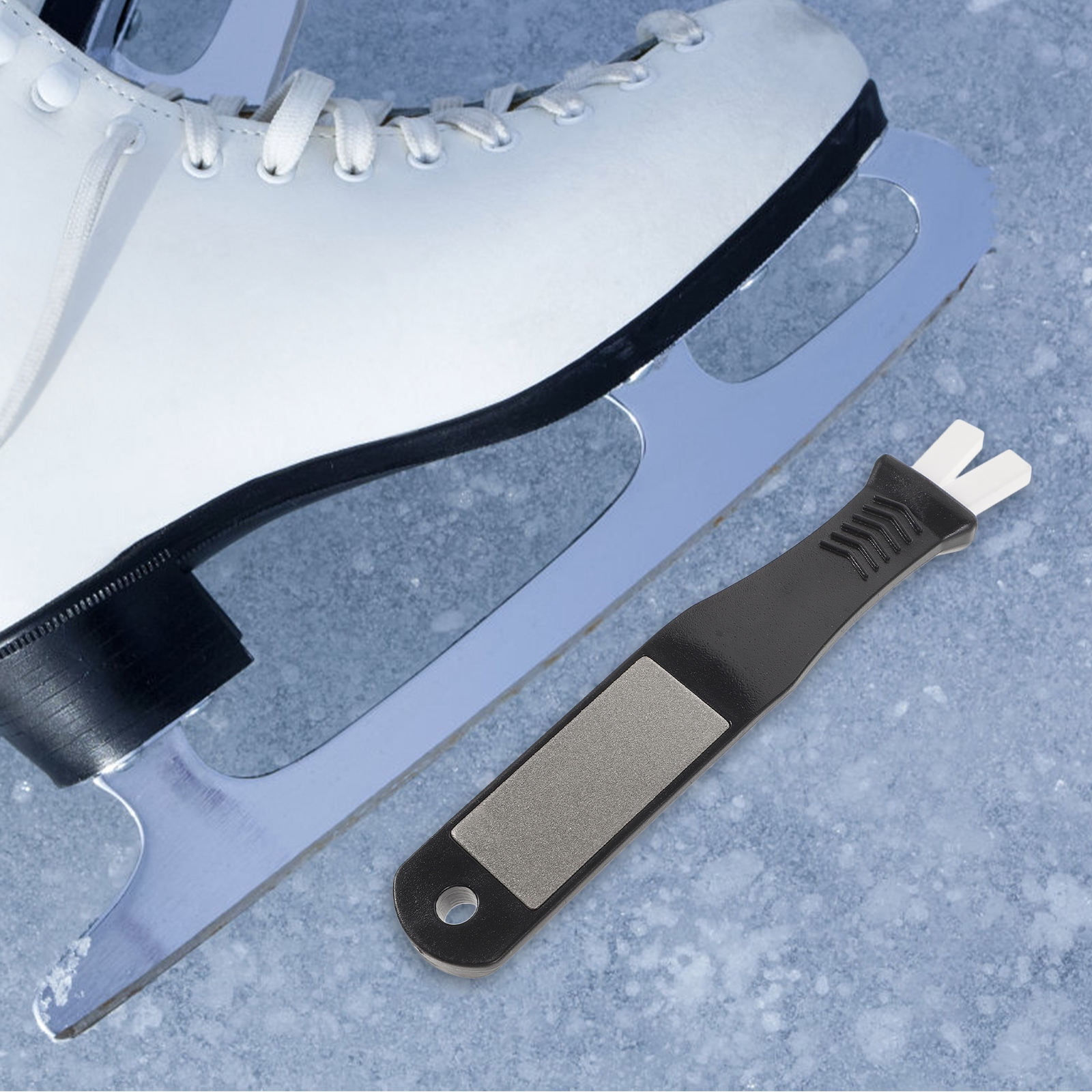SKISUNO 1Pcs Black Silicon Carbide Skate Sharpener for Ice Skates ...