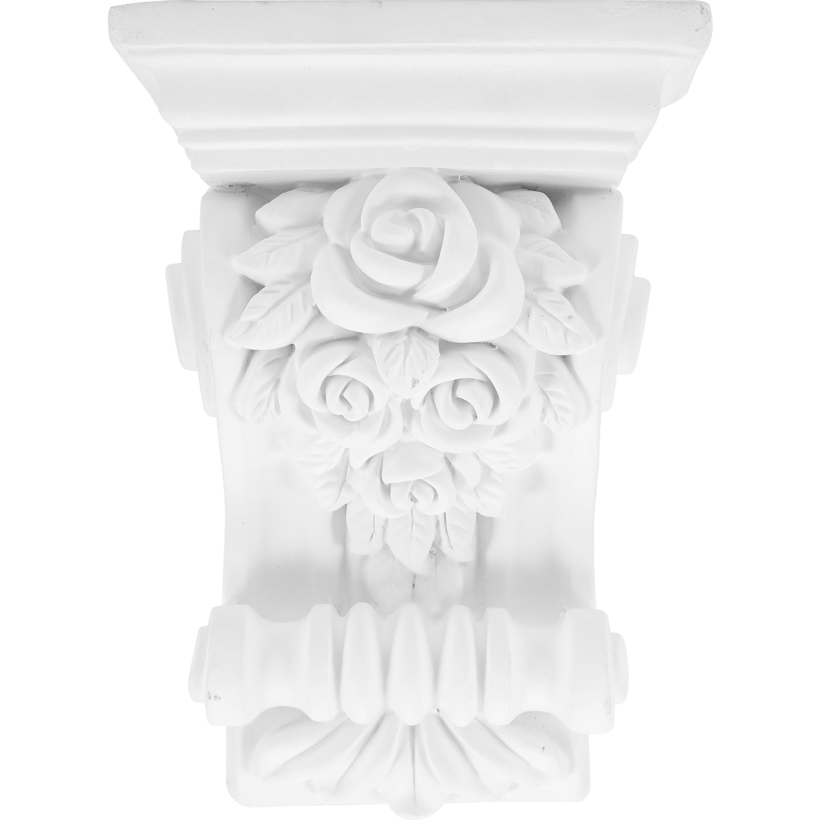 HOOWIFFY European Style White PU Corbels for Indoor Outdoor Home ...