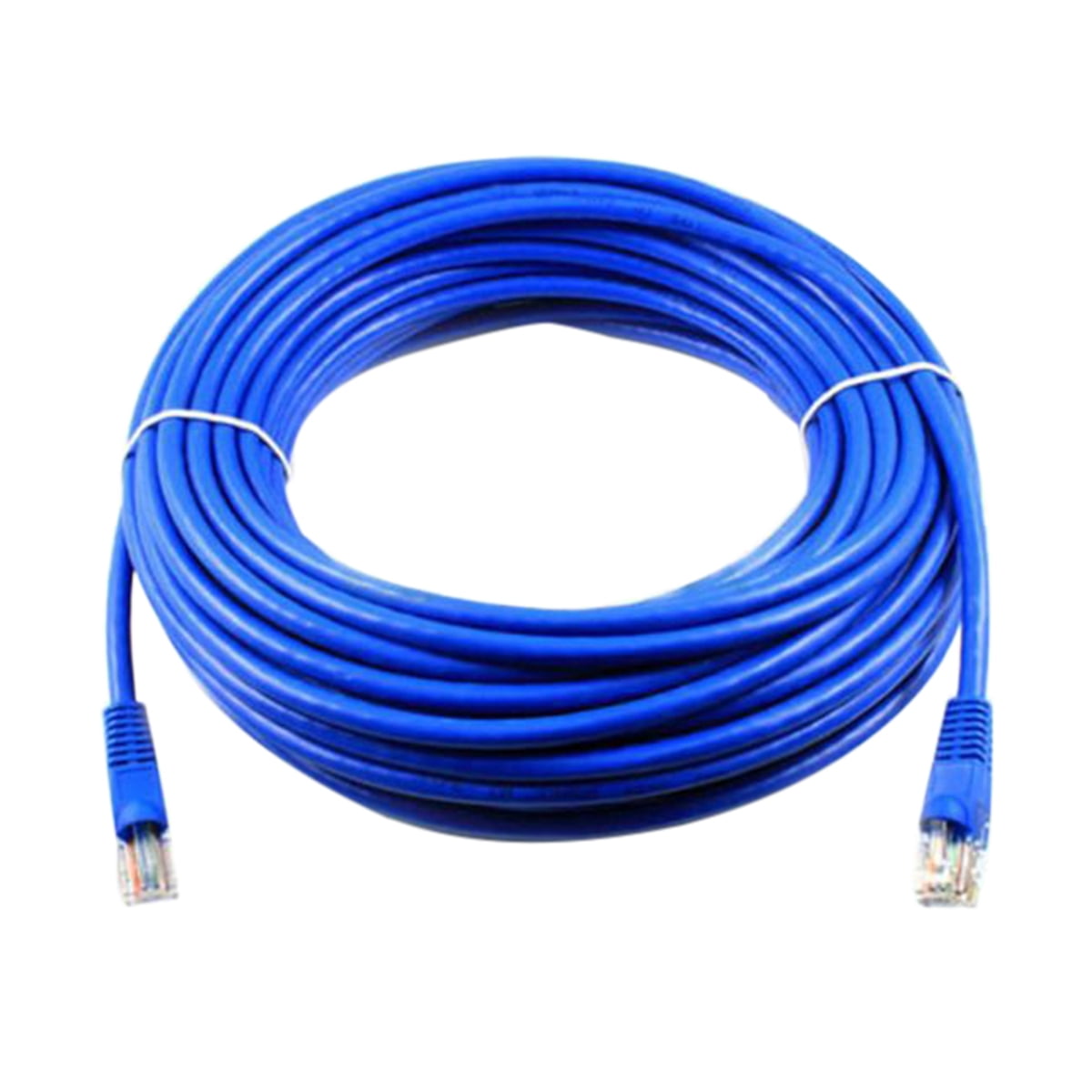 SKISUNO 1Set Blue Fiber Ethernet Cable High Speed Data Transfer For Pc ...