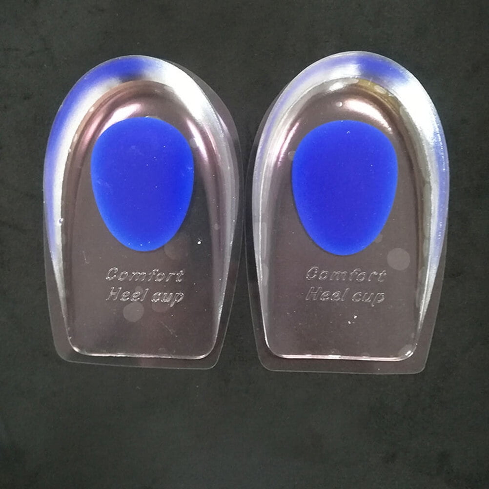 SKISUNO 2 -shaped Gel Heel Cups Shoe Inserts for Traveling and Daily ...