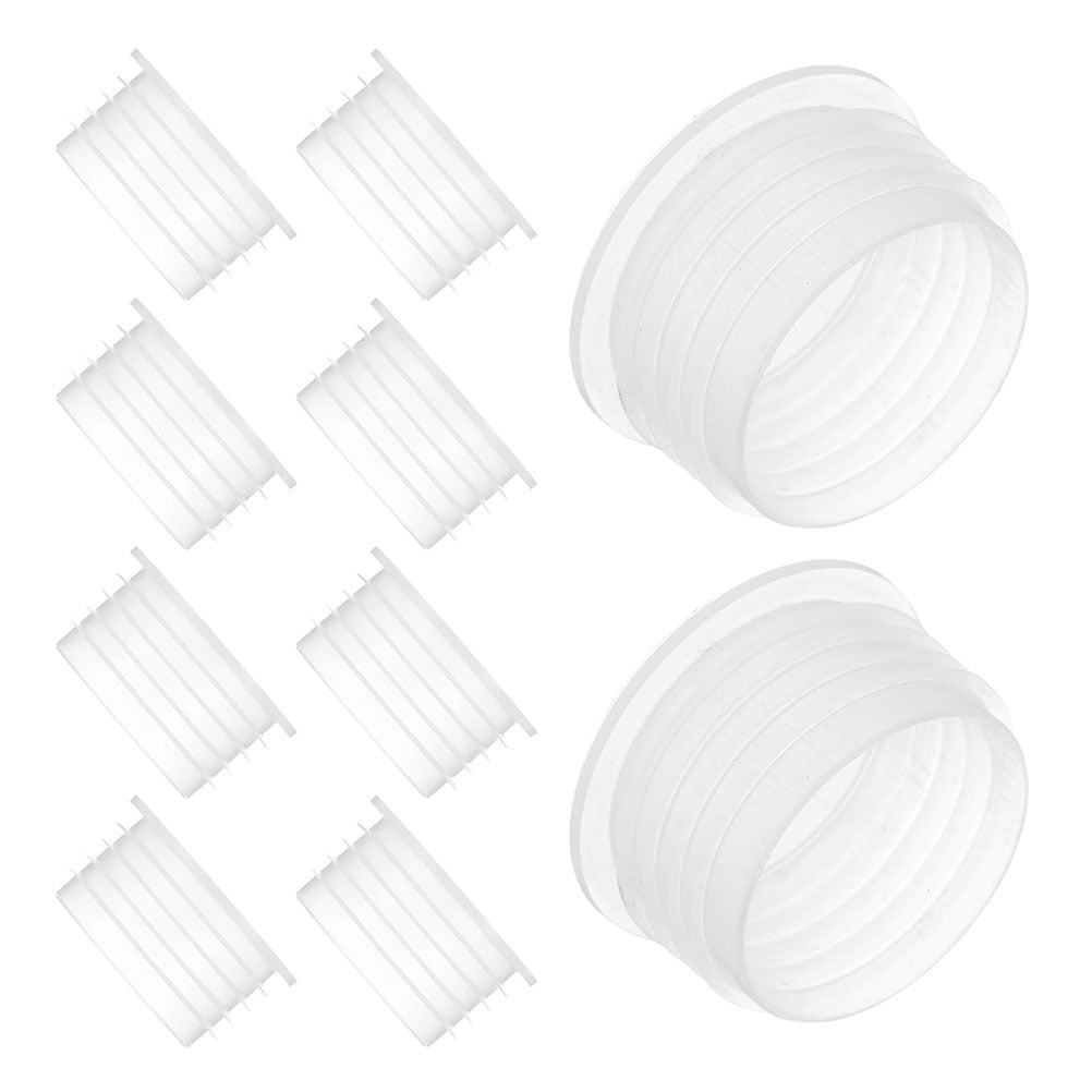 SKISUNO 20Pack Clear Plastic Pot Stopper for Balcony Planting ...