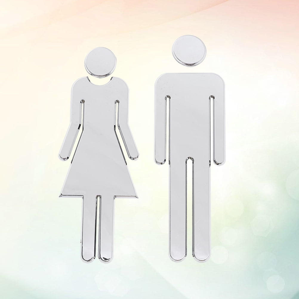 SKISUNO 2Pcs 12cm Waterproof Reflective Noticeable Silver ABS 3D Mirror ...