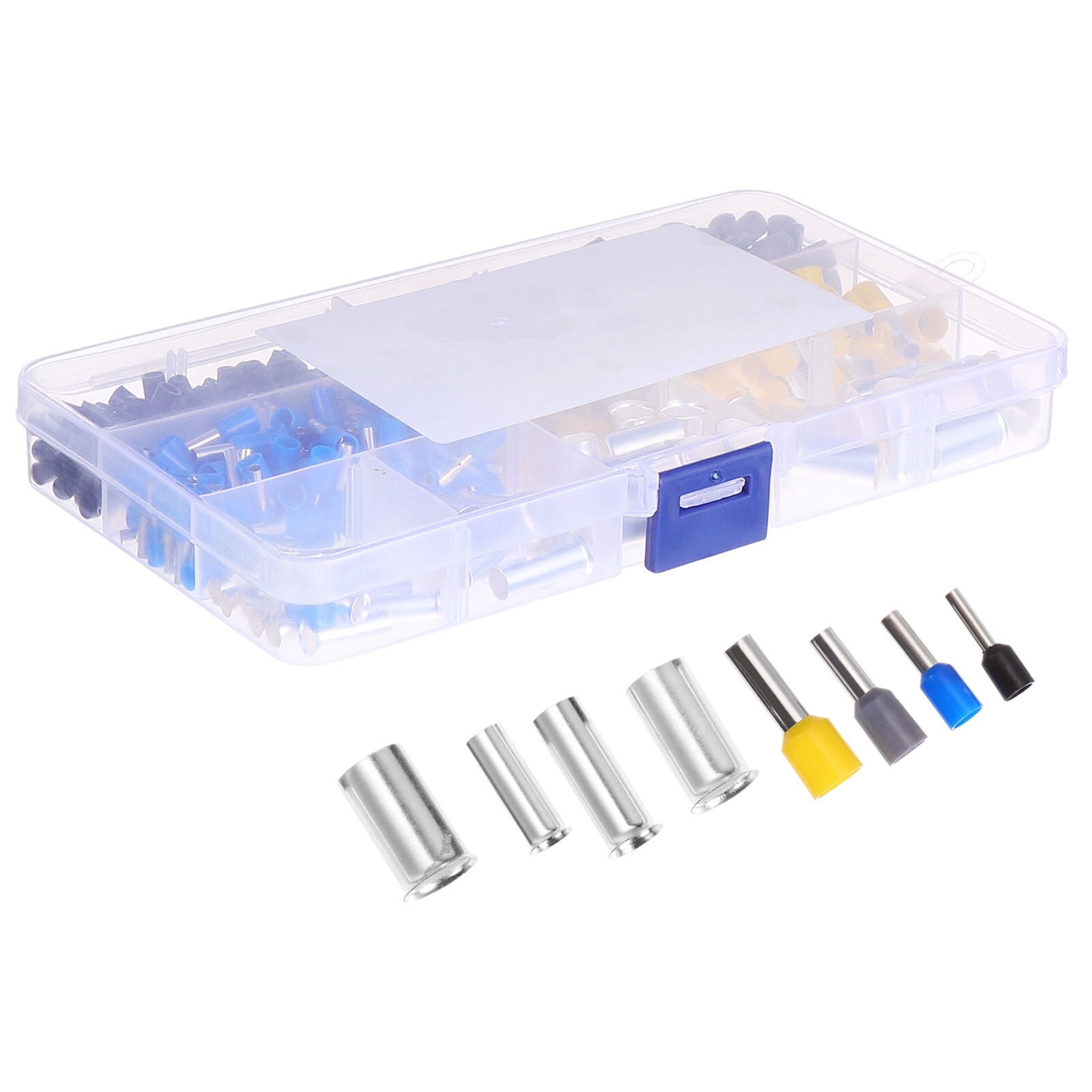 SKISUNO 390Pcs Copper Wire Terminal Connectors Assorted Color For Car ...