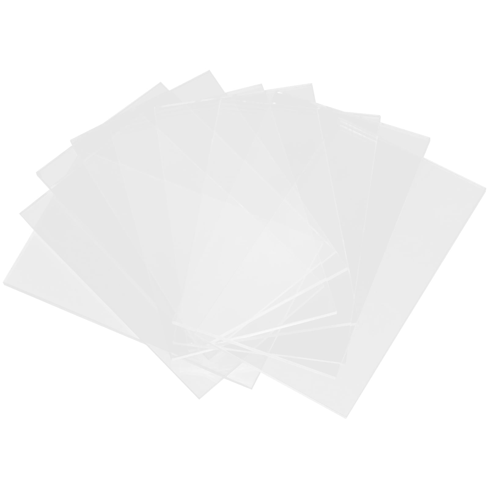 SKISUNO 40Pcs Table Tent Name Cards Transparent Acrylic for Elegant ...