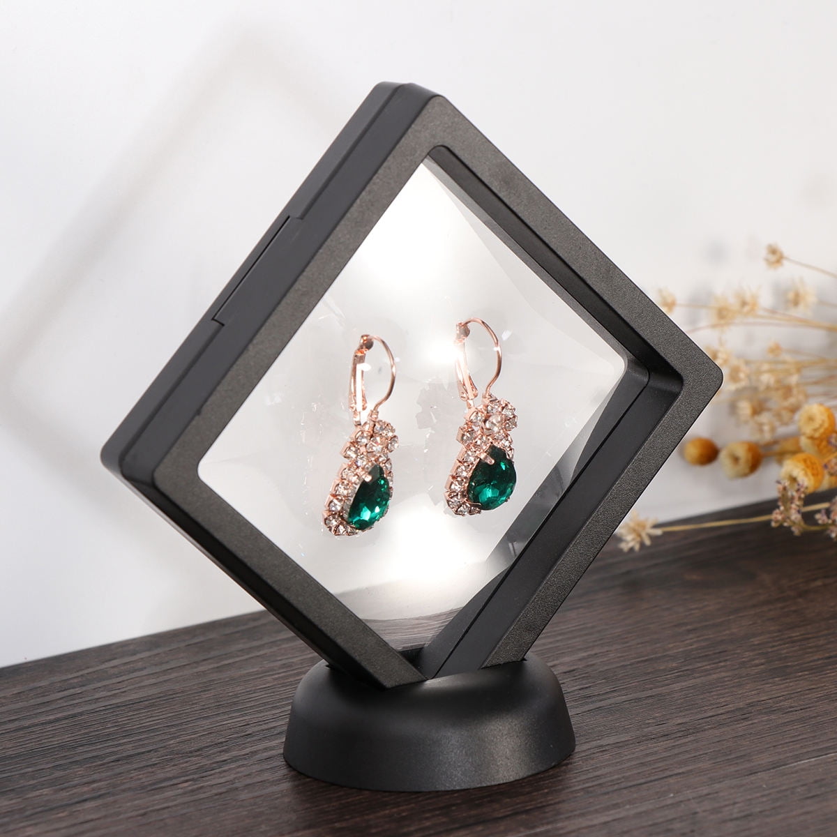 SKISUNO 5 Sets Jewelry Display Frame Floating Box Design for Men Women ...