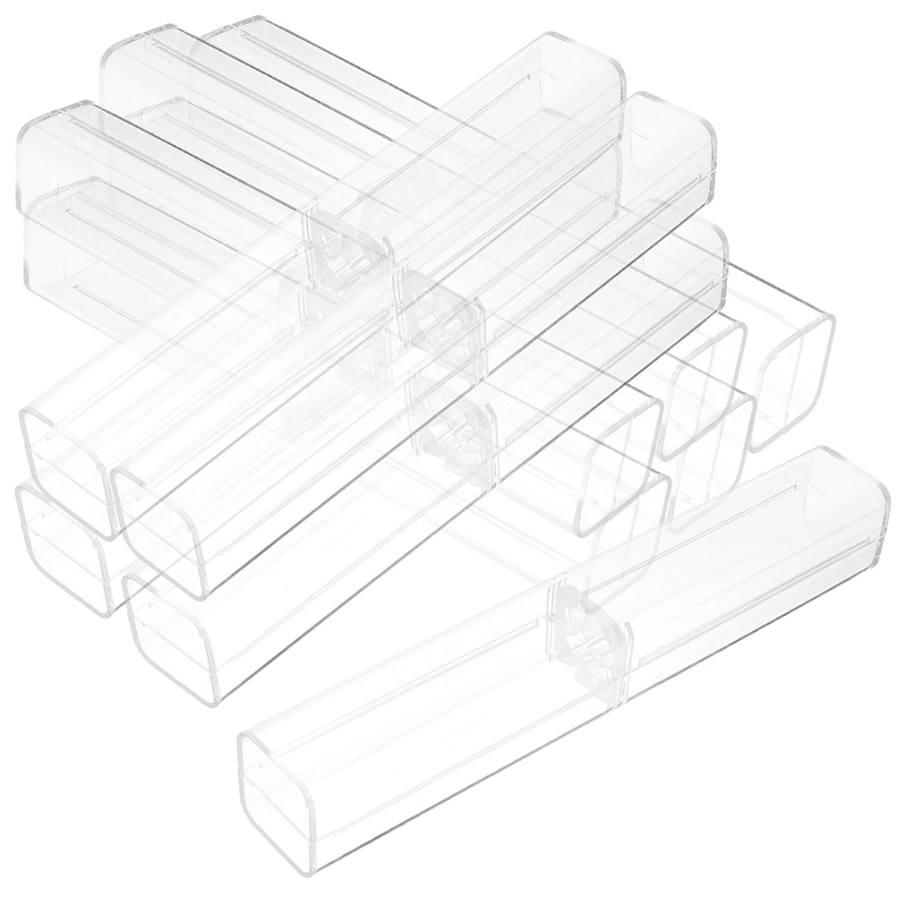 SKISUNO 50Set Clear Pen Display Transparent Pen Containers For ...
