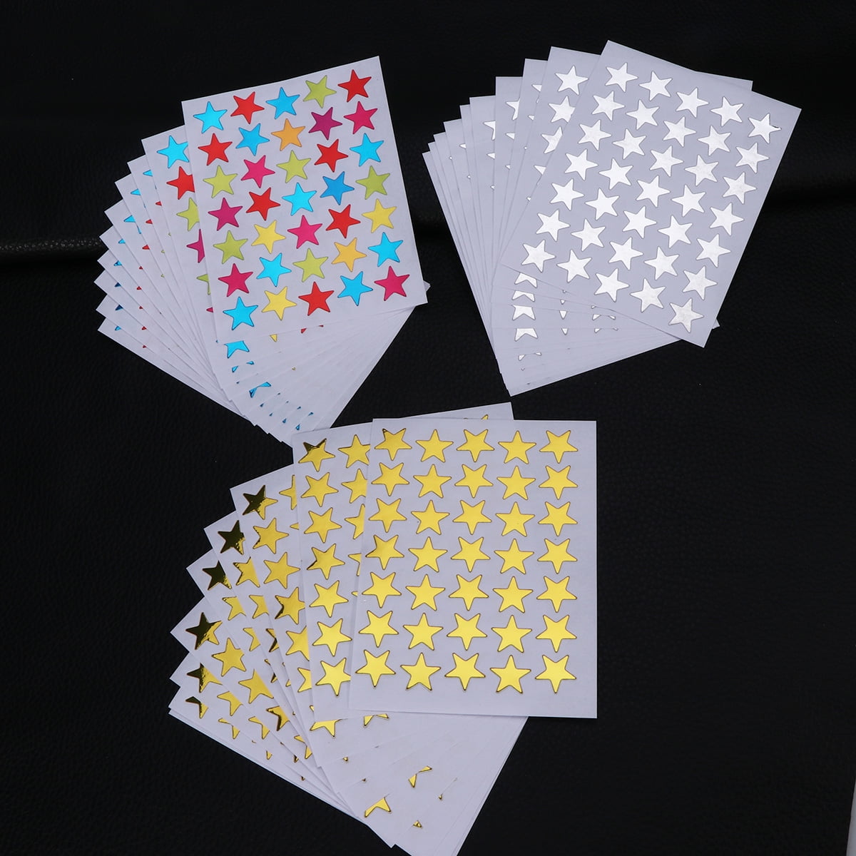 SKISUNO 6 Bags Self-Adhesive Star Stickers for Kindergarten Kids ...