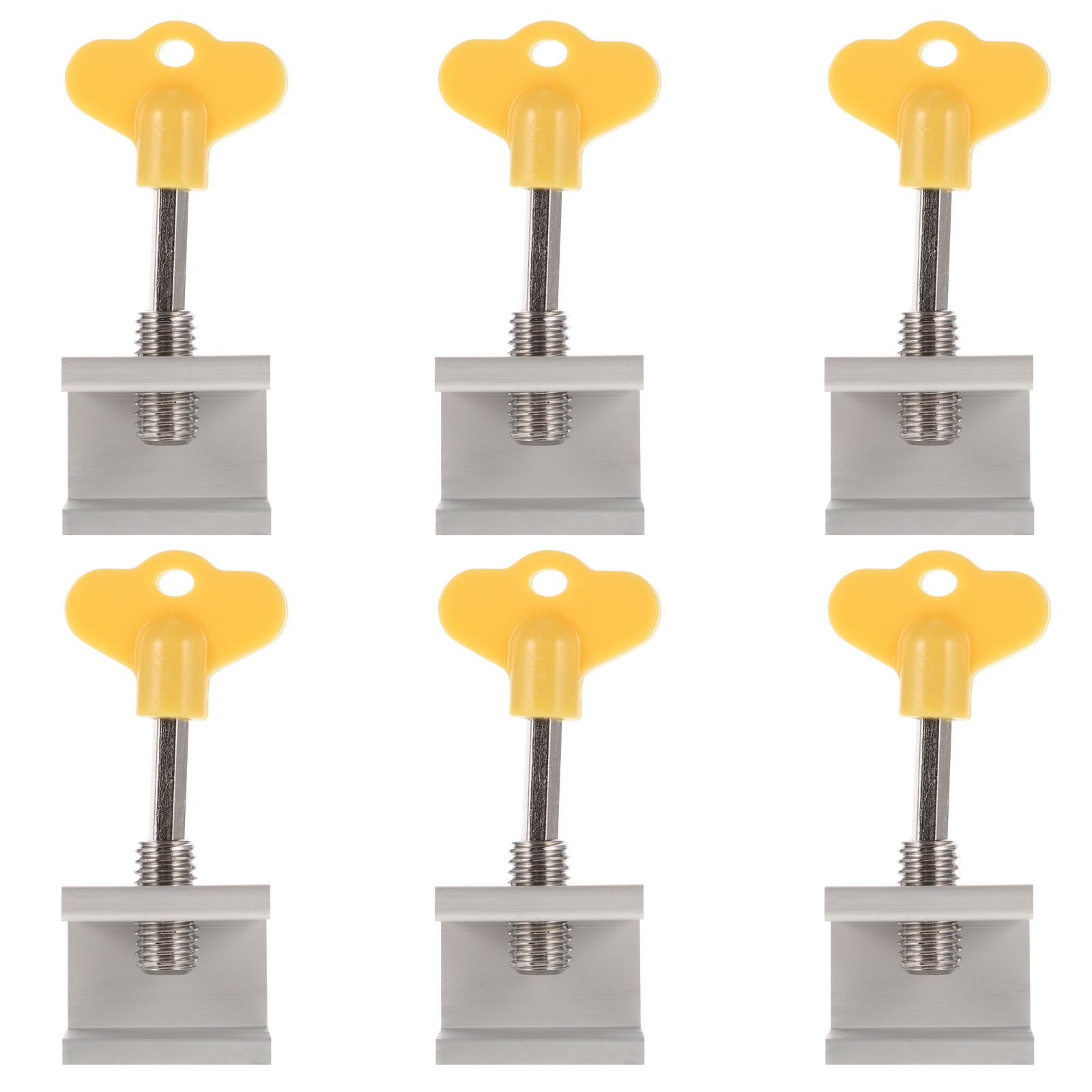 SKISUNO 6Pack Adjustable Window Restrictor for Doors and Windows 3 ...