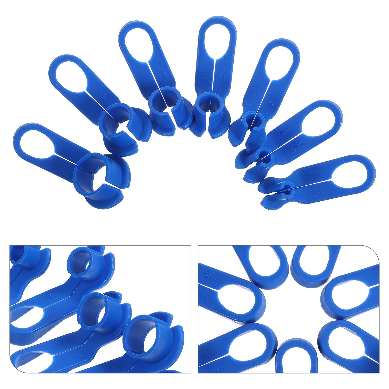 SKISUNO 7Pcs Fuel Line Disconnect Tool Automobile Maintenance Blue ...