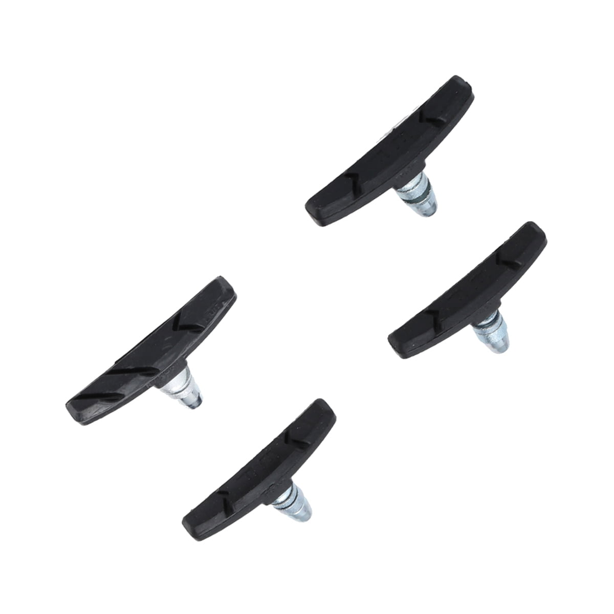 SKISUNO Bike Brake Pads Grooved Rubber for -Compatible Bikes Protect ...