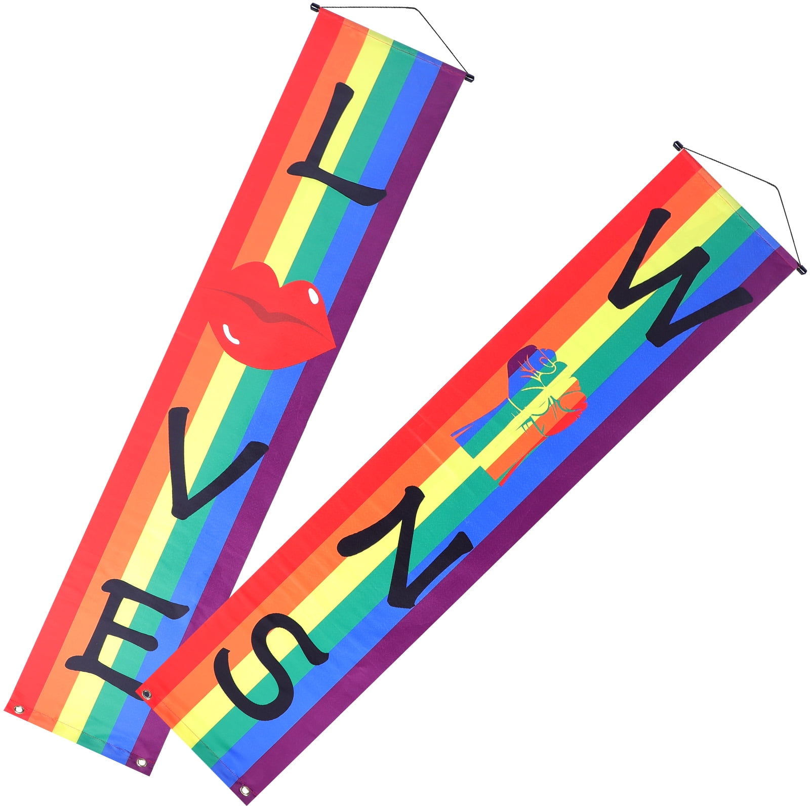 SKISUNO Celebration Front Door Hanging Banner Decoration for Home ...