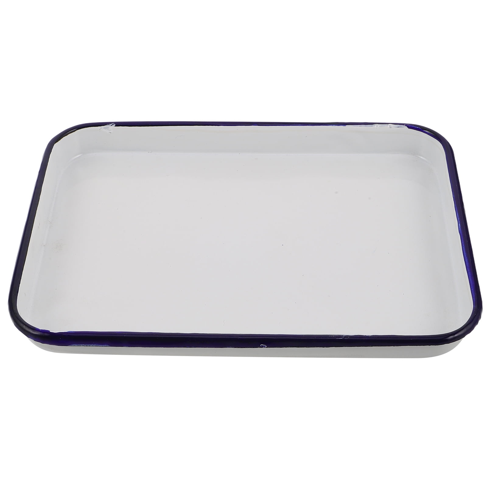 SKISUNO Enamel Baking Sheet For Oven Roasting Rectangular Nonstick Pan ...