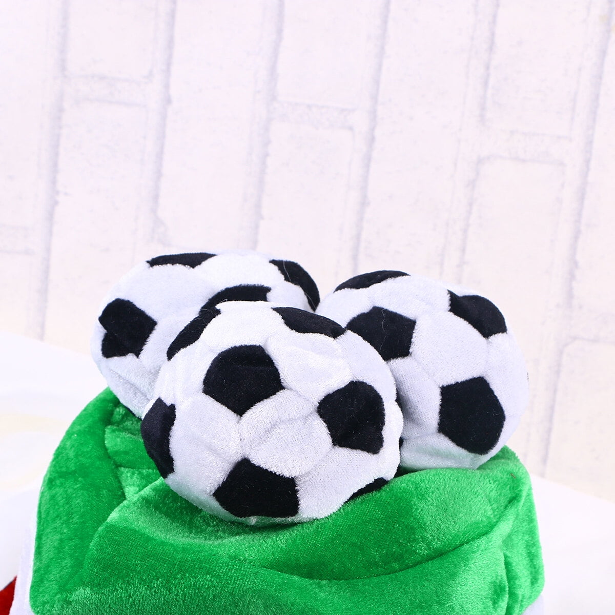 SKISUNO Football Cap 1Pack Cutton Hat Soccer Ball Shaped Top For Dance ...