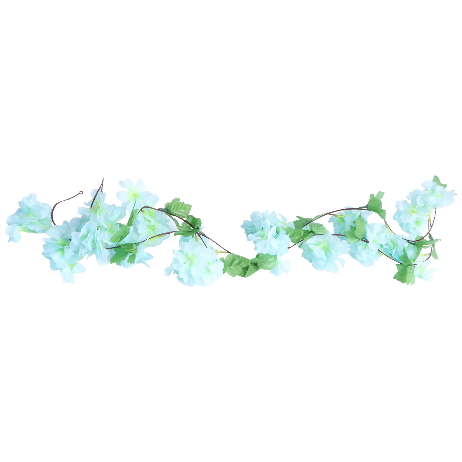SKISUNO Light Blue Silk Flower Vines Decoration 1Pack for Wedding ...