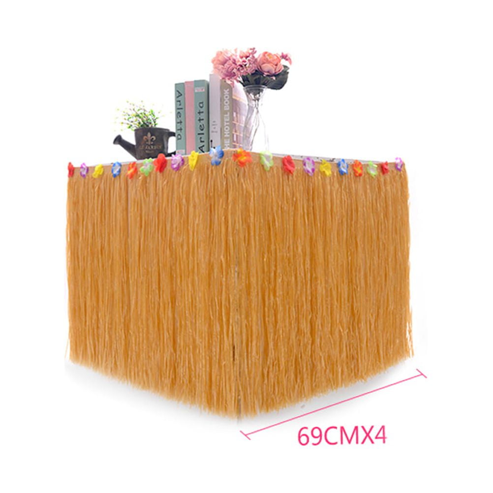 SKISUNO Plastic Desk Skirt for Parties with Assorted Color Add Happy ...