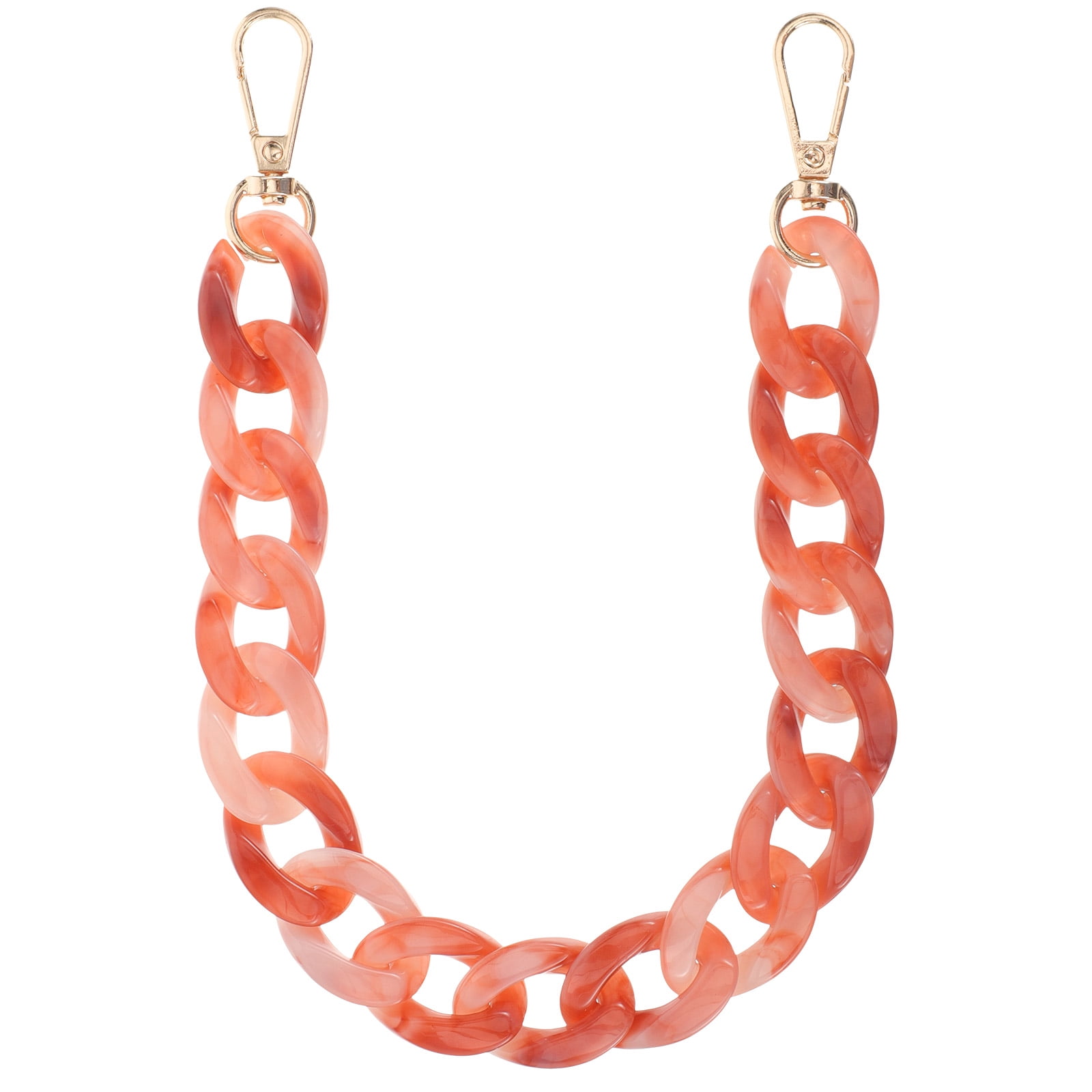 SKISUNO Purse Chain Bag Chain Assorted Color Gold 37x0.8in Acrylic ...