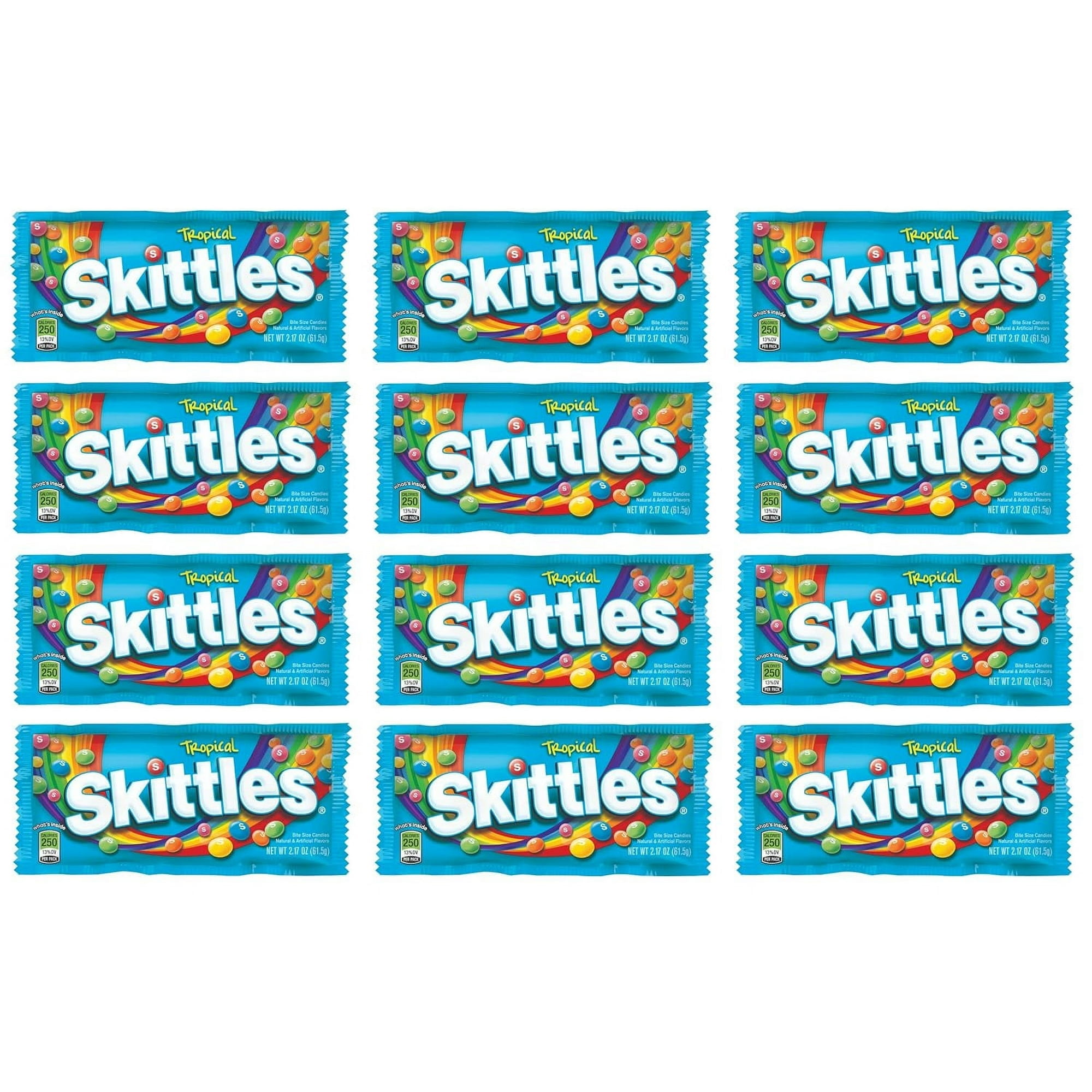 SKITTLES - Original, Wild Berry, Tropical, Smoothies, Sour, Brightside ...