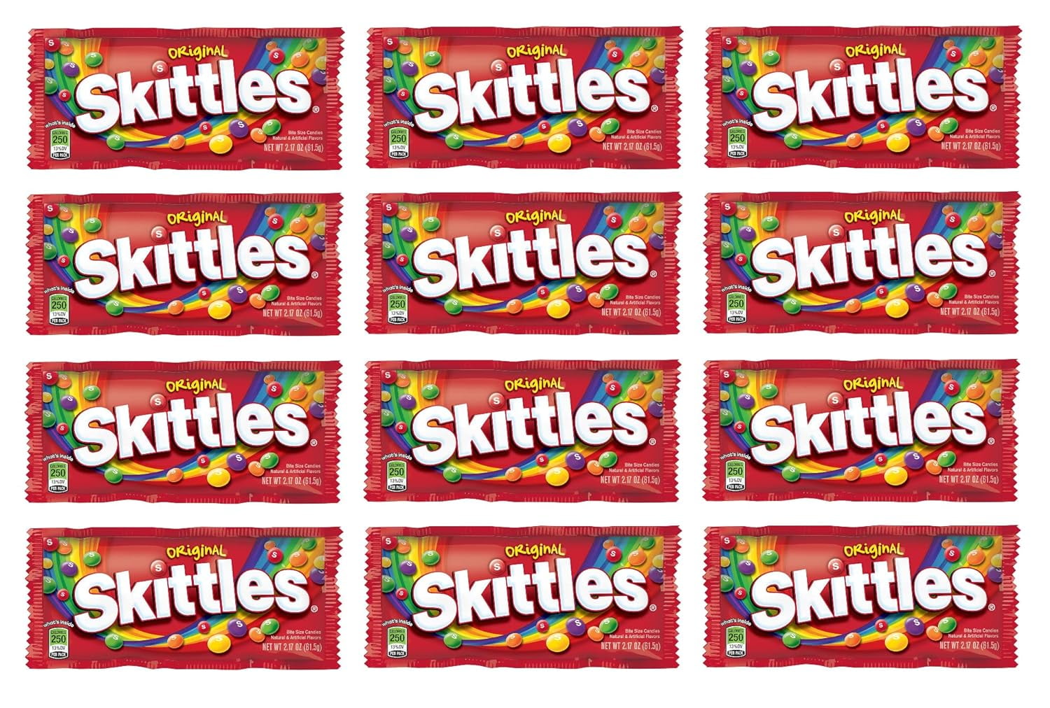 SKITTLES - Original, Wild Berry, Tropical, Smoothies, Sour, Brightside ...