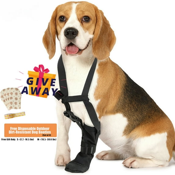 SKIUHS Adjustable Dog Leg Support Brace with Harness – Canine Injury ...