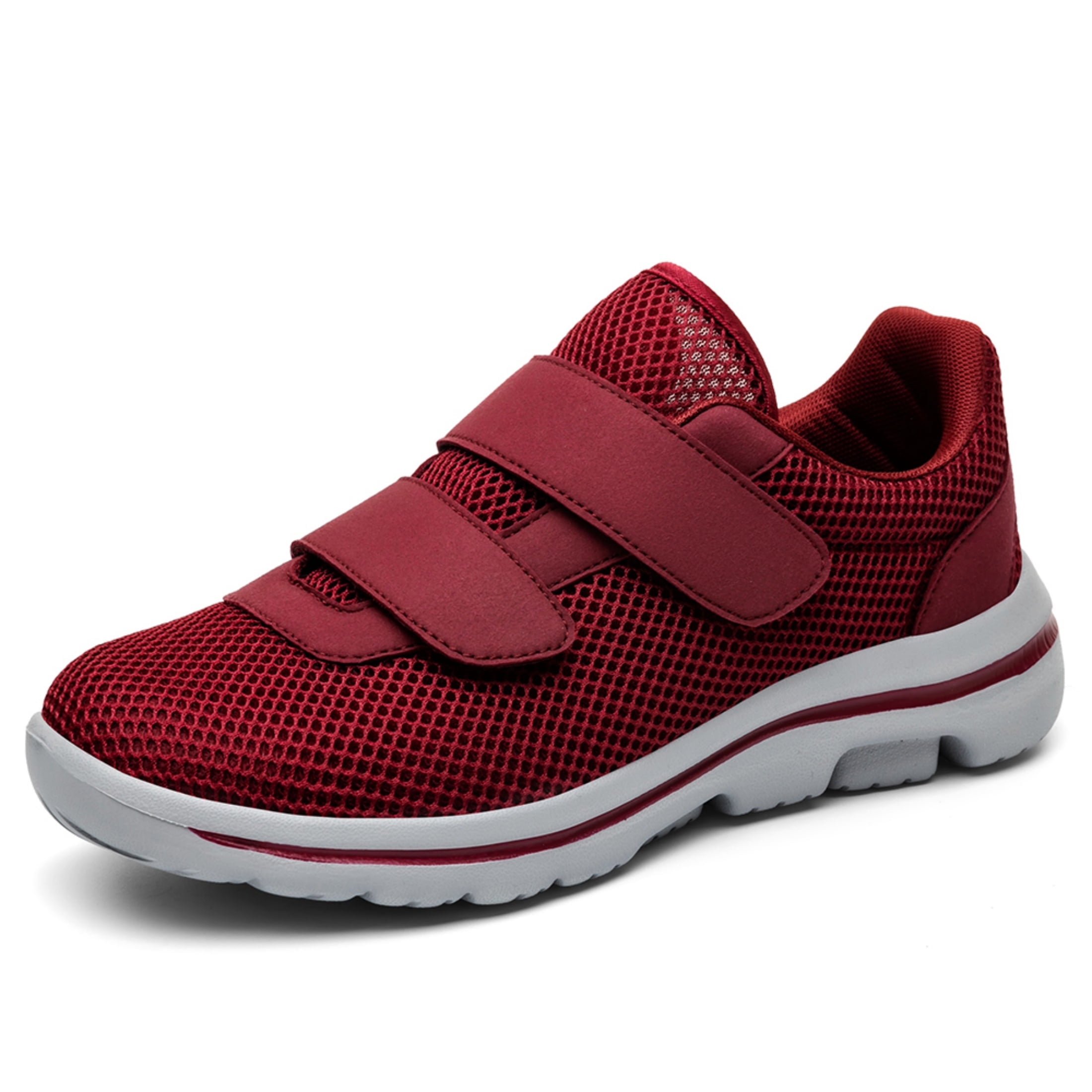 SKIUHS Unisex Adjustable Hook-and-Loop Mesh Shoes - Extra Wide & Deep ...