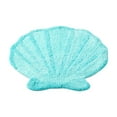 SKL Home Bath Rug, South Seas, Aqua, Cotton/Polyester, 25" x 24 ...