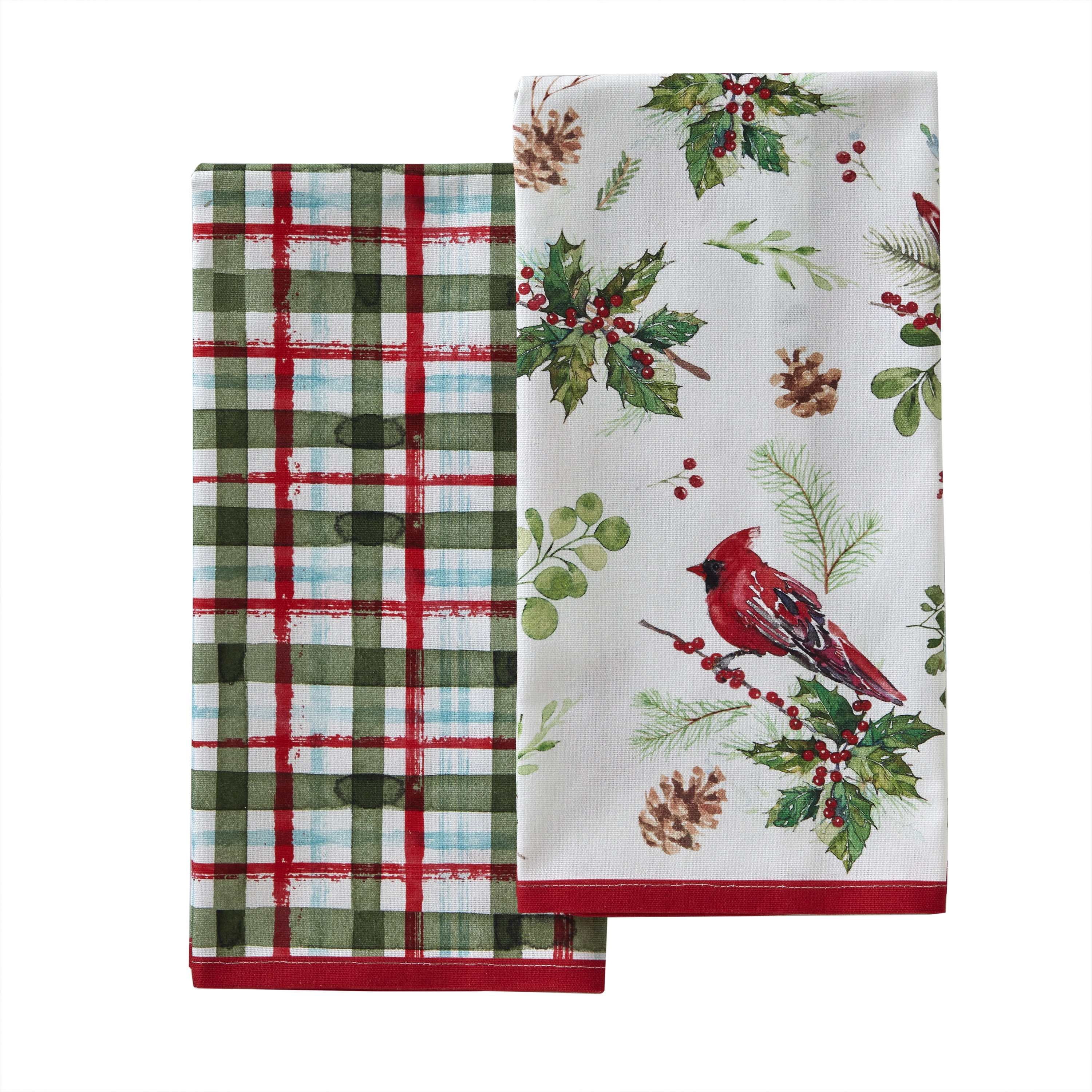 SKL Home By Saturday Knight Ltd Berry Cardinal Dish Towel - 2-Pack ...