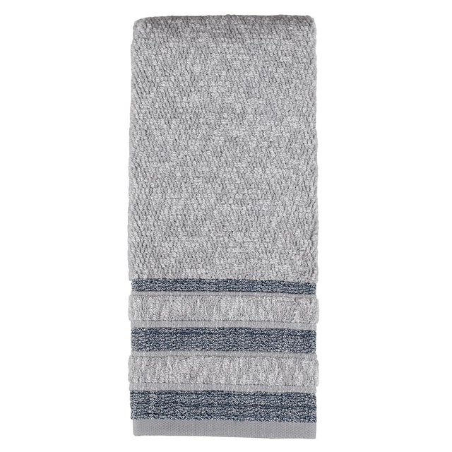 SKL Home Cubes Modern Look Woven Textured Stripes Hand Towel - 16 x 26 ...