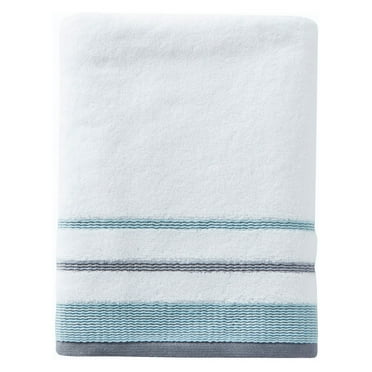 SKL Home Seabrook Stripe Hand Towel (2-Pack), Teal, 16" x 26" - Walmart.com