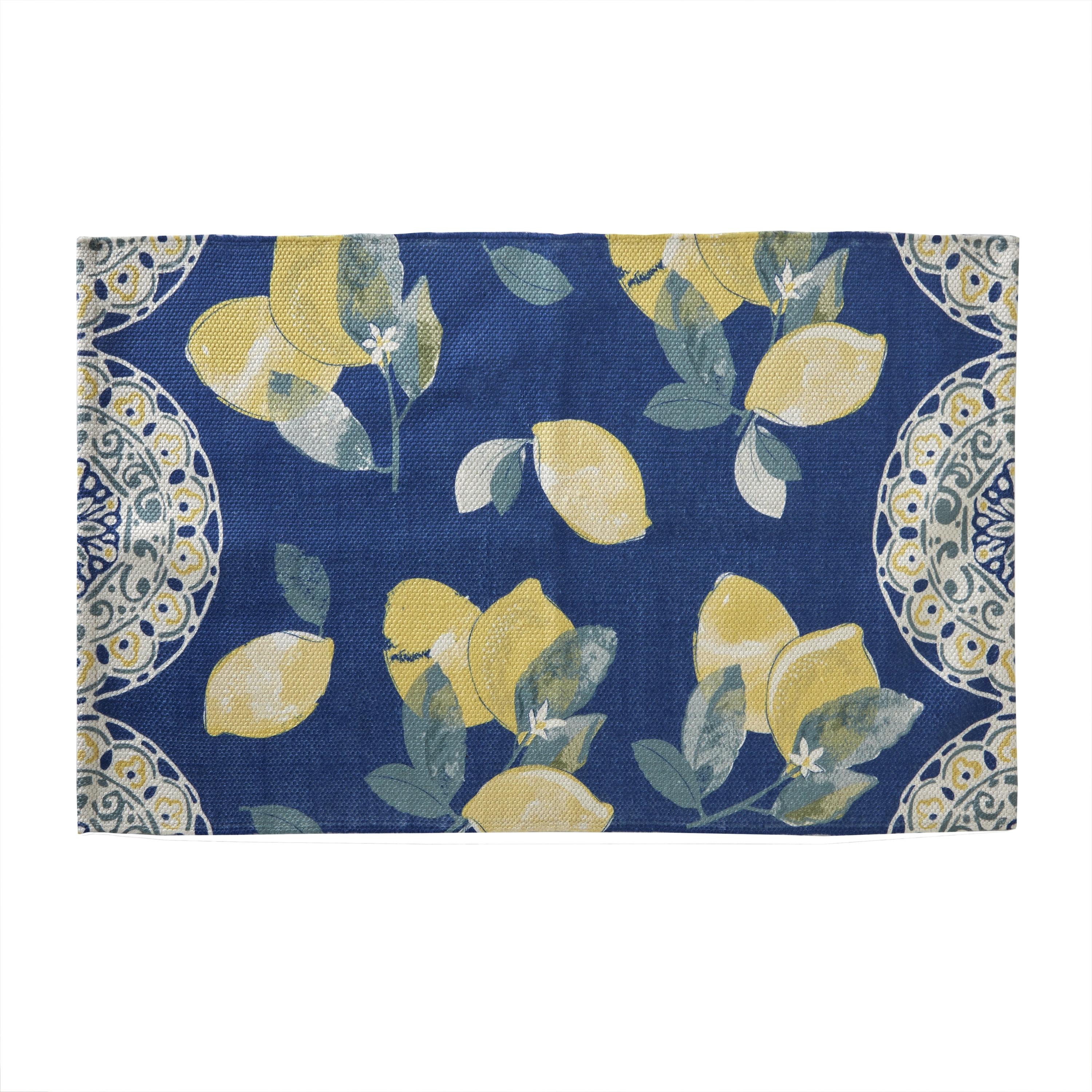 SKL Home Lemon Medallion Kitchen Rug - Walmart.com