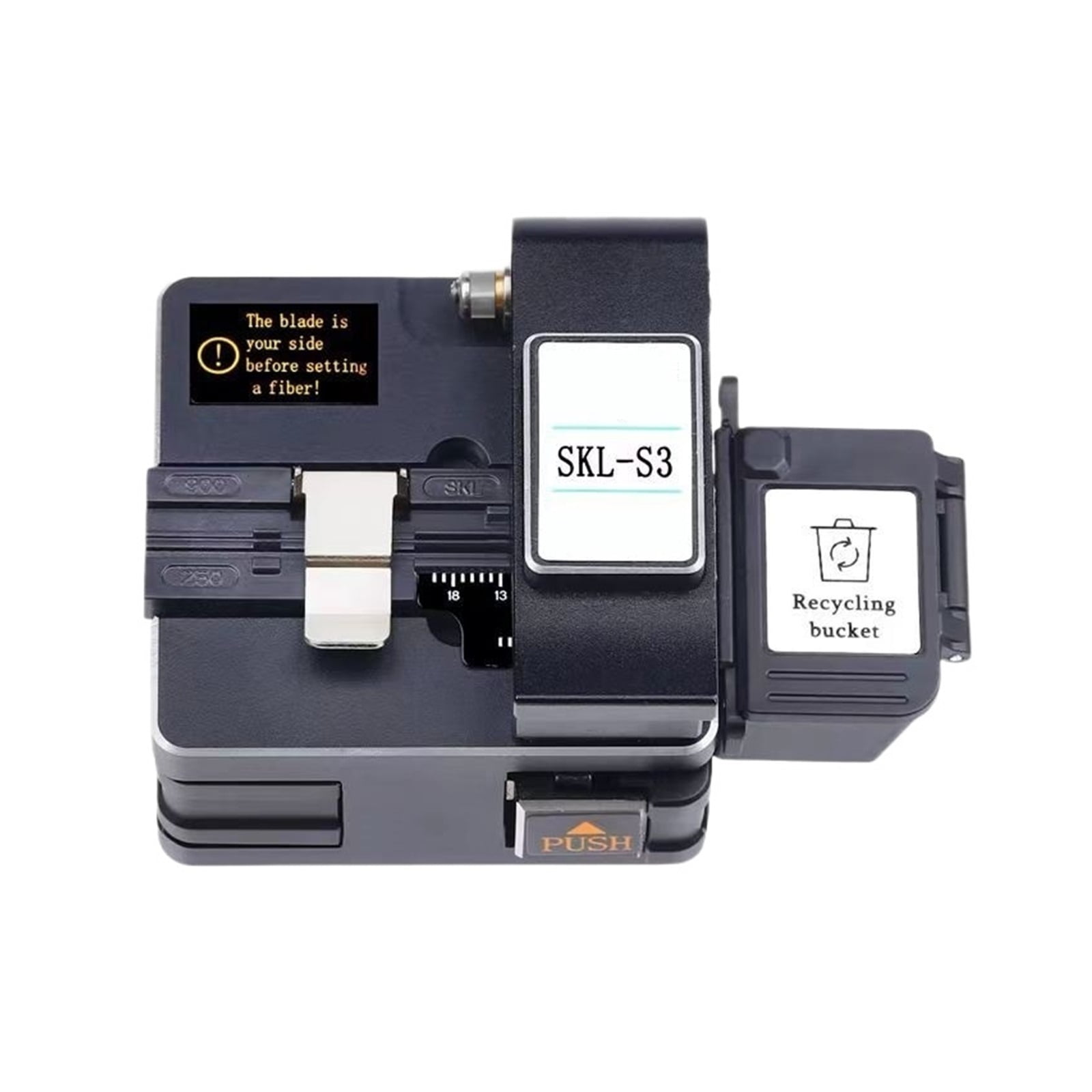 SKL-S3 Precision Hot Melt Optical Fiber Cleaver with Bag Fiber Optic ...