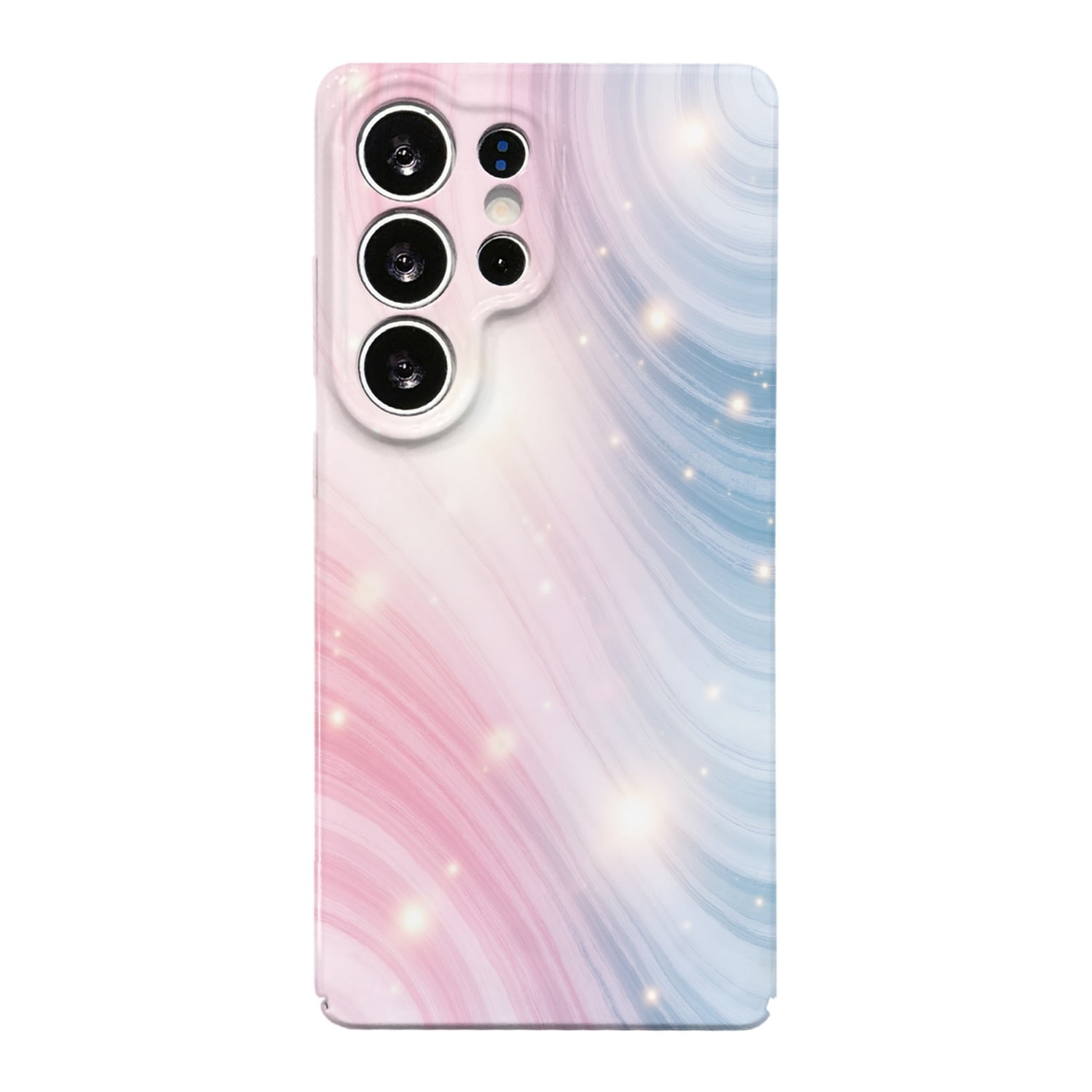 SKLYDDI Multicolor Ethereal Flow for Galaxy A03 Case - Painterly Pastel Swirls & Light Spots ...
