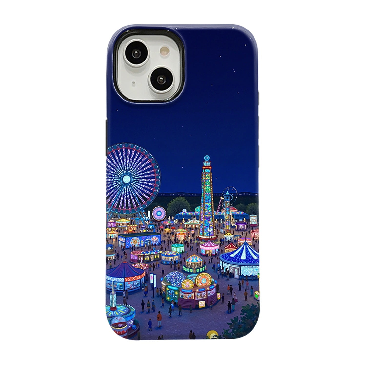 SKLYDDI Multicolor Retro Fairground for iPhone 16 Case - Lively ...