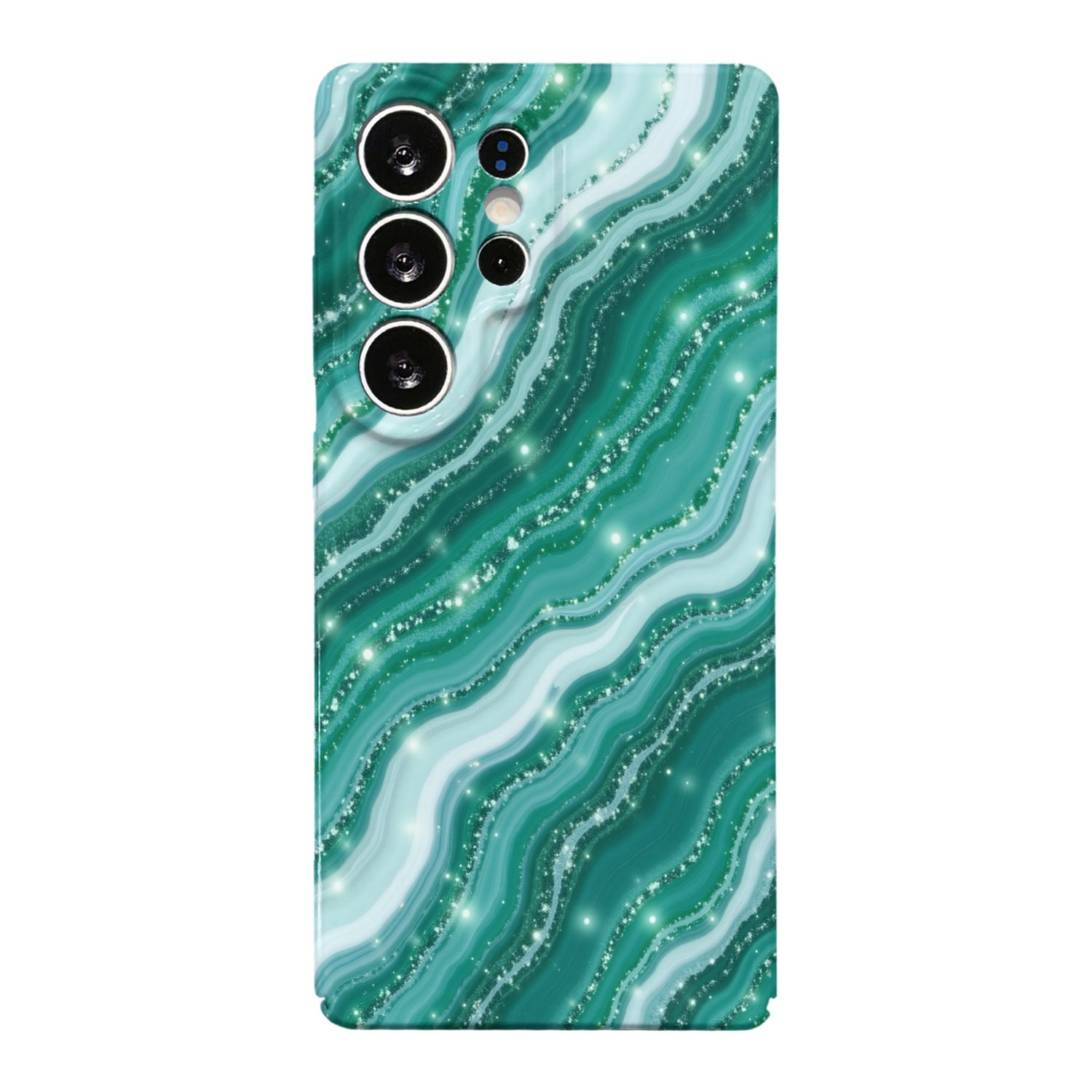 SKLYDDI Multicolor Swirling Pattern for Galaxy A13 Case - Agate-like ...