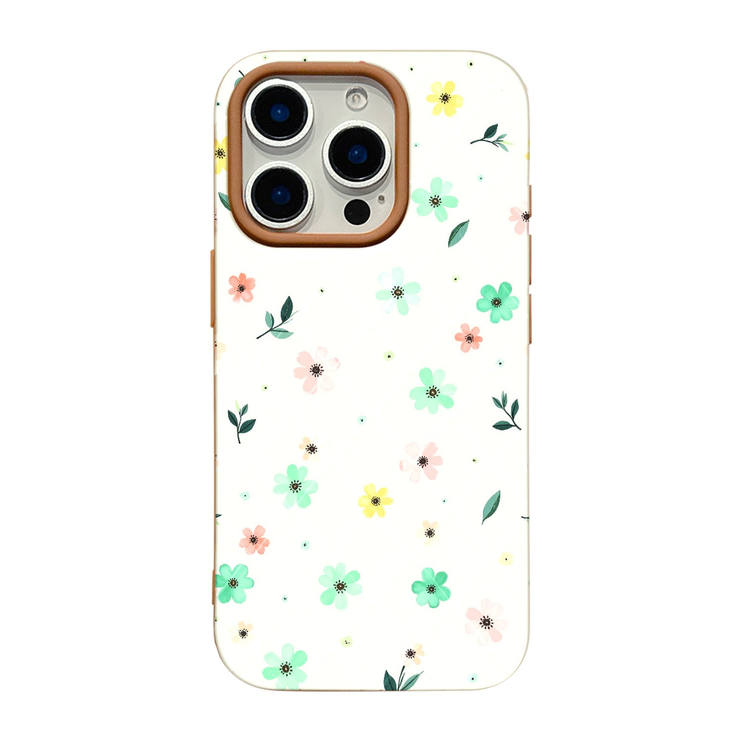 SKLYDDI Multicolor Watercolor Floral for iPhone 16 Case - Pastel ...