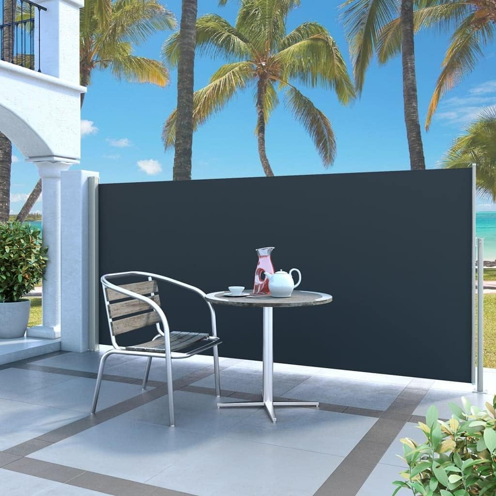 SKM Patio Terrace Side Awning Patio Retractable Side Awning 63"x118 ...