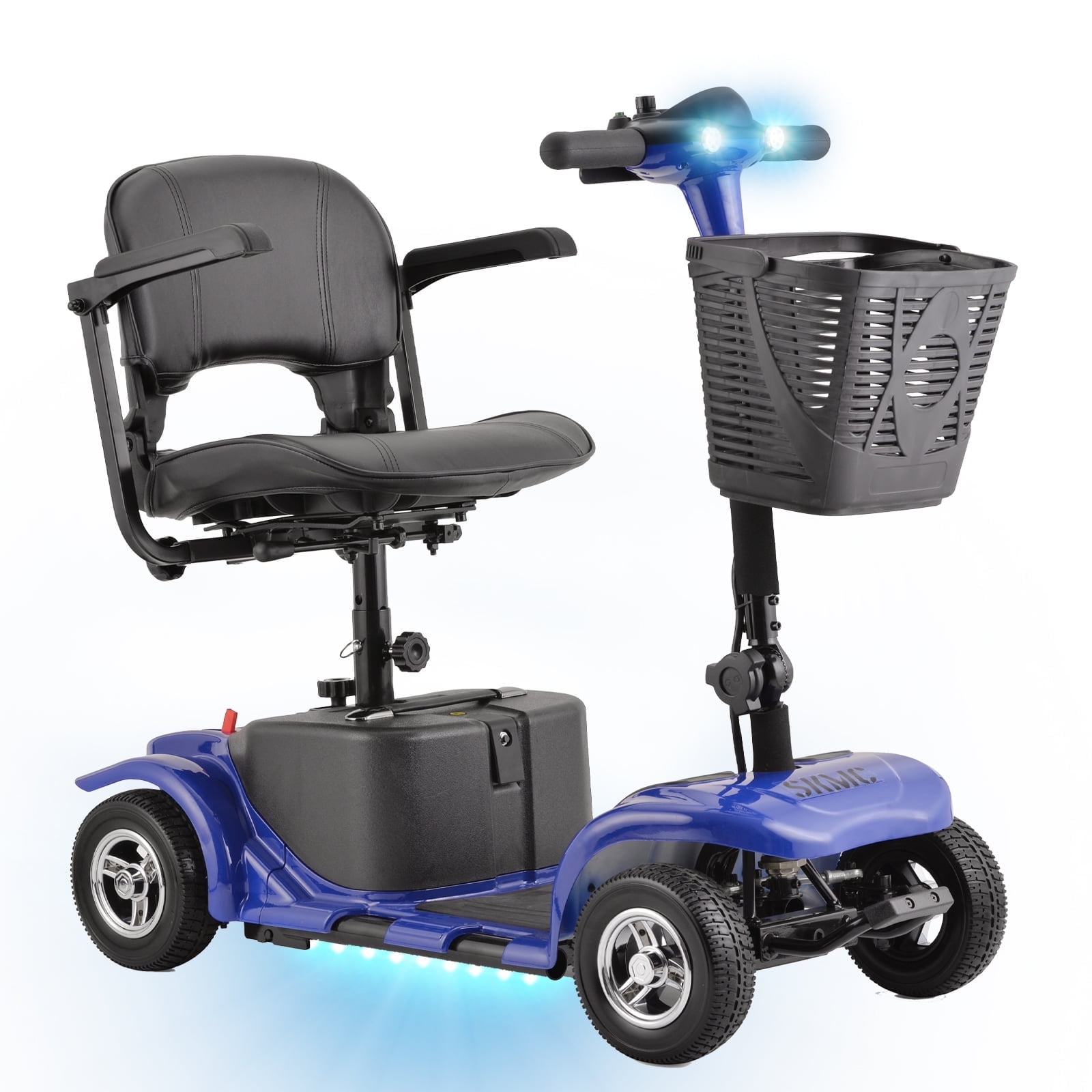 SKMC 4 Wheel Mobility Scooter,Mobility Scooter for Adults, Senior, Electric Powered Chargeable ...