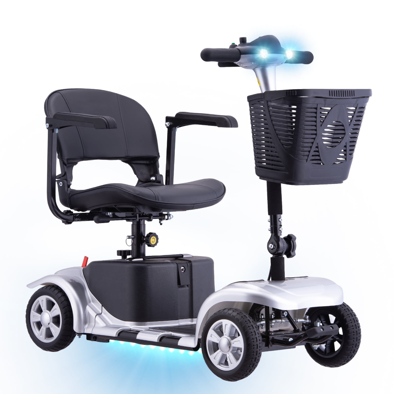 SKMC 4 Wheel Mobility Scooter,Mobility Scooter for Adults, Senior, Electric Powered Chargeable ...