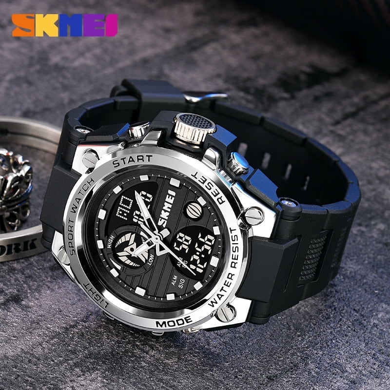SKMEI 2031 Multifunction Sport Waterproof Mens Wristwatches Digital ...