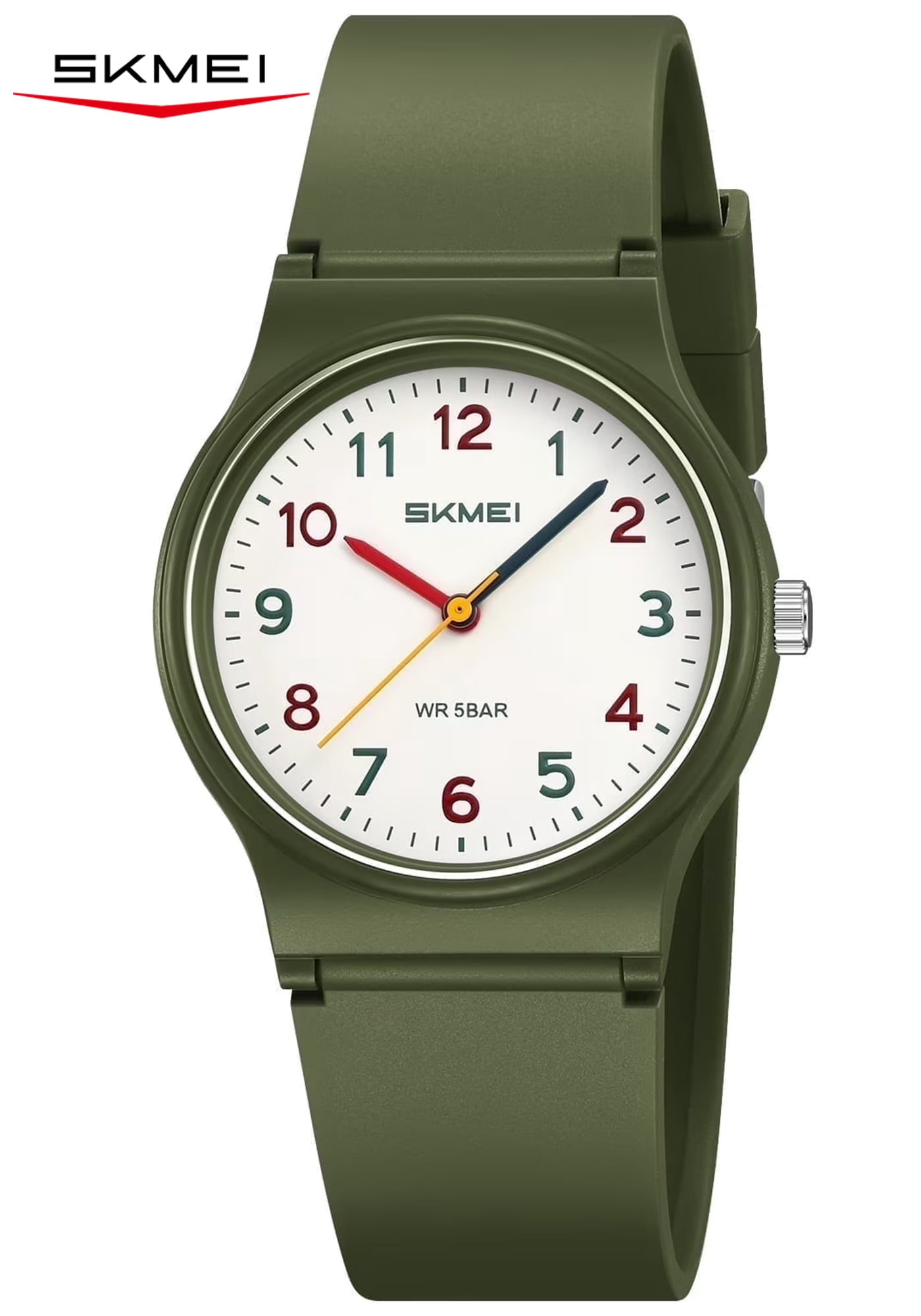 SKMEI Digital Analog Watch 50M Waterproof Watches Easy to Read Learning ...