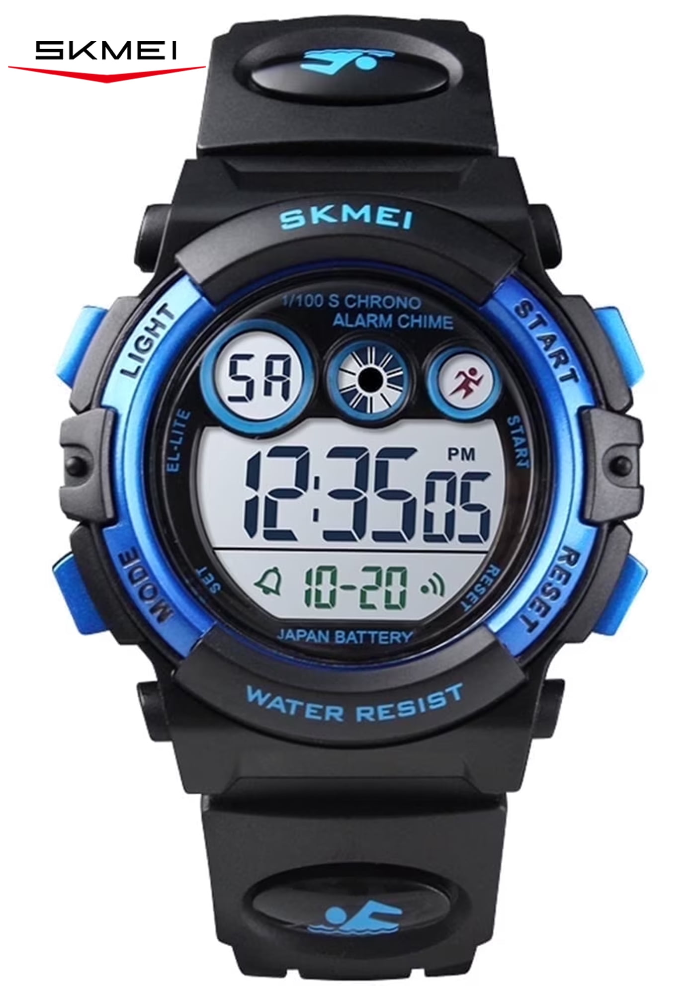 SKMEI, Digital Watch, Waterproof Led 50M, Unisex Kids Sports - Walmart.com