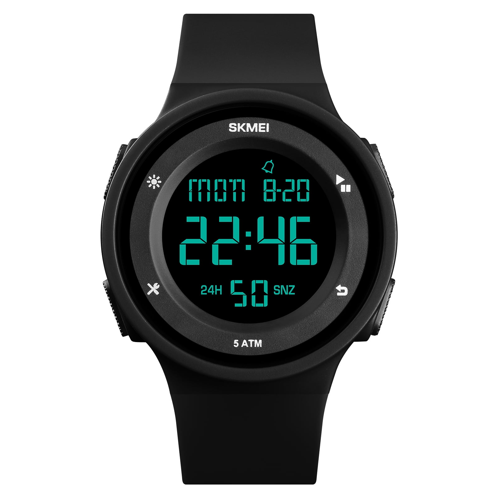 SKMEI Digital Watch Men, Digital Sports Watch Waterproof Wrist Watches ...