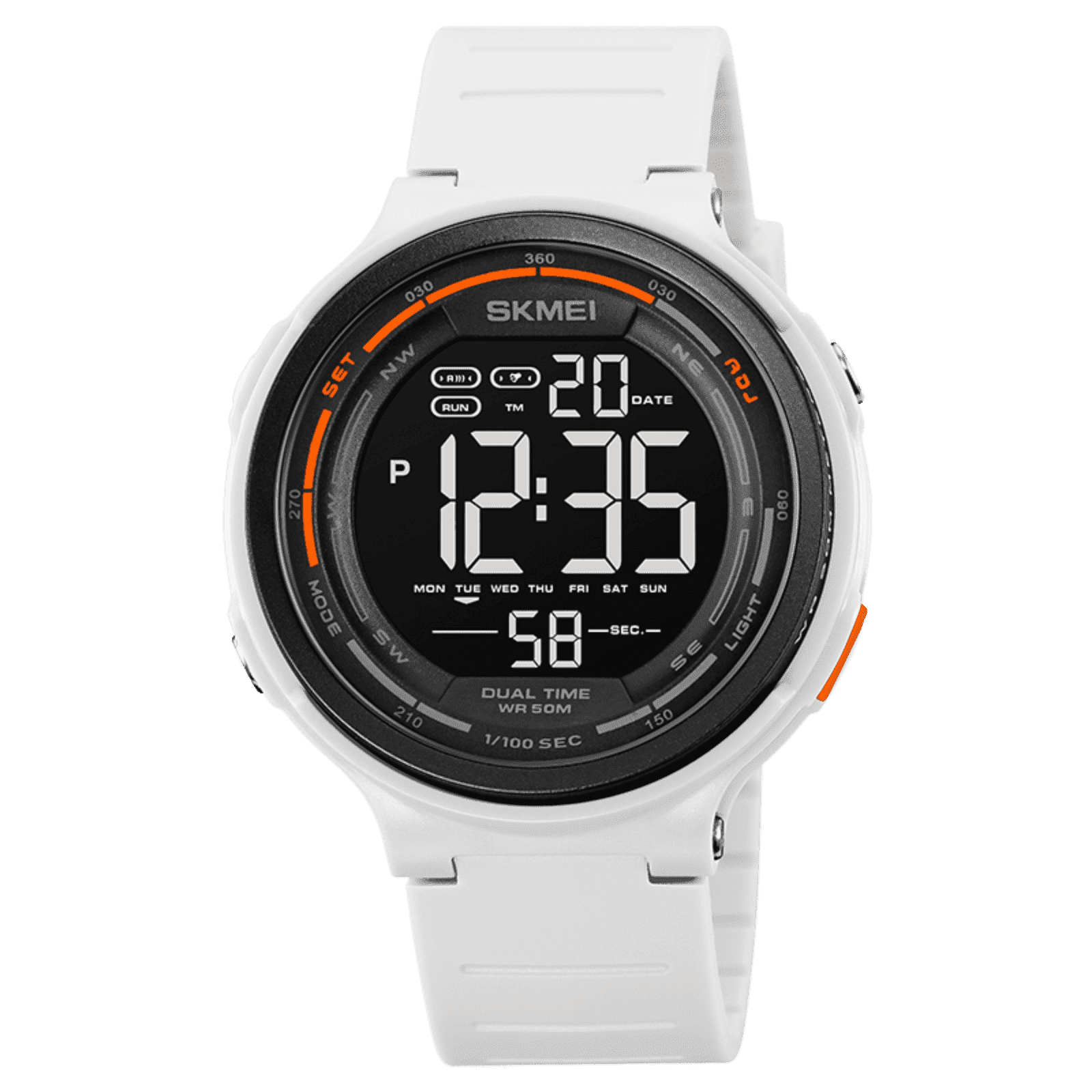 SKMEI Men's Digital Sports Watch Large Face Waterproof Wrist Watches ...
