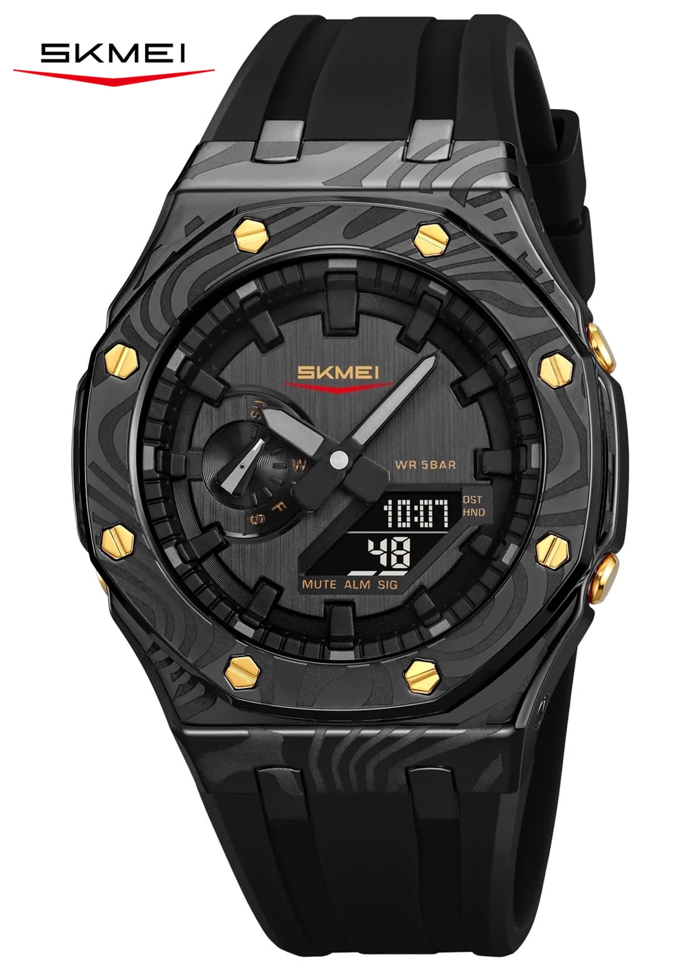 SKMEI Men's Military Digital Watches Outdoor Waterproof Sport ...