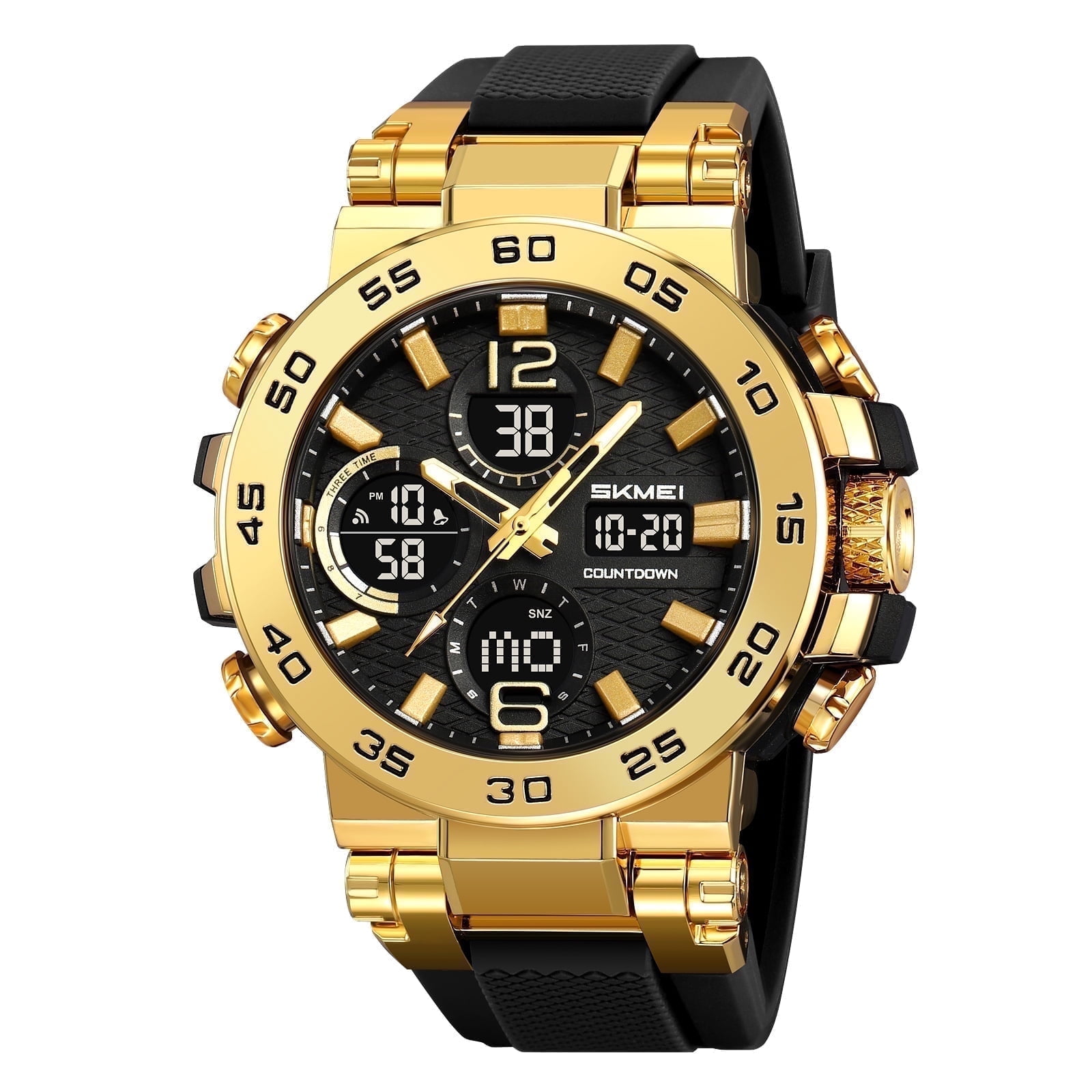 Men's Watches Outdoor Sports Waterproof Military Watch Tactical Digital ...