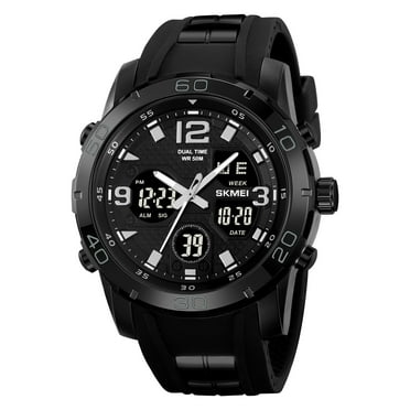 SKMEI Men's Military Watch, Digital & Water Resistant Sports Watch with ...